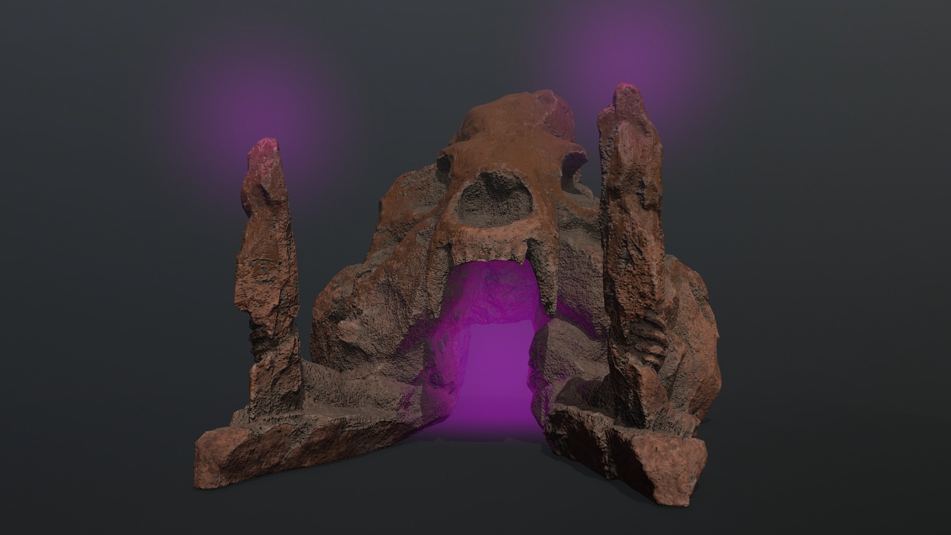 Skull Gate 3D Model - TurboSquid 2154200