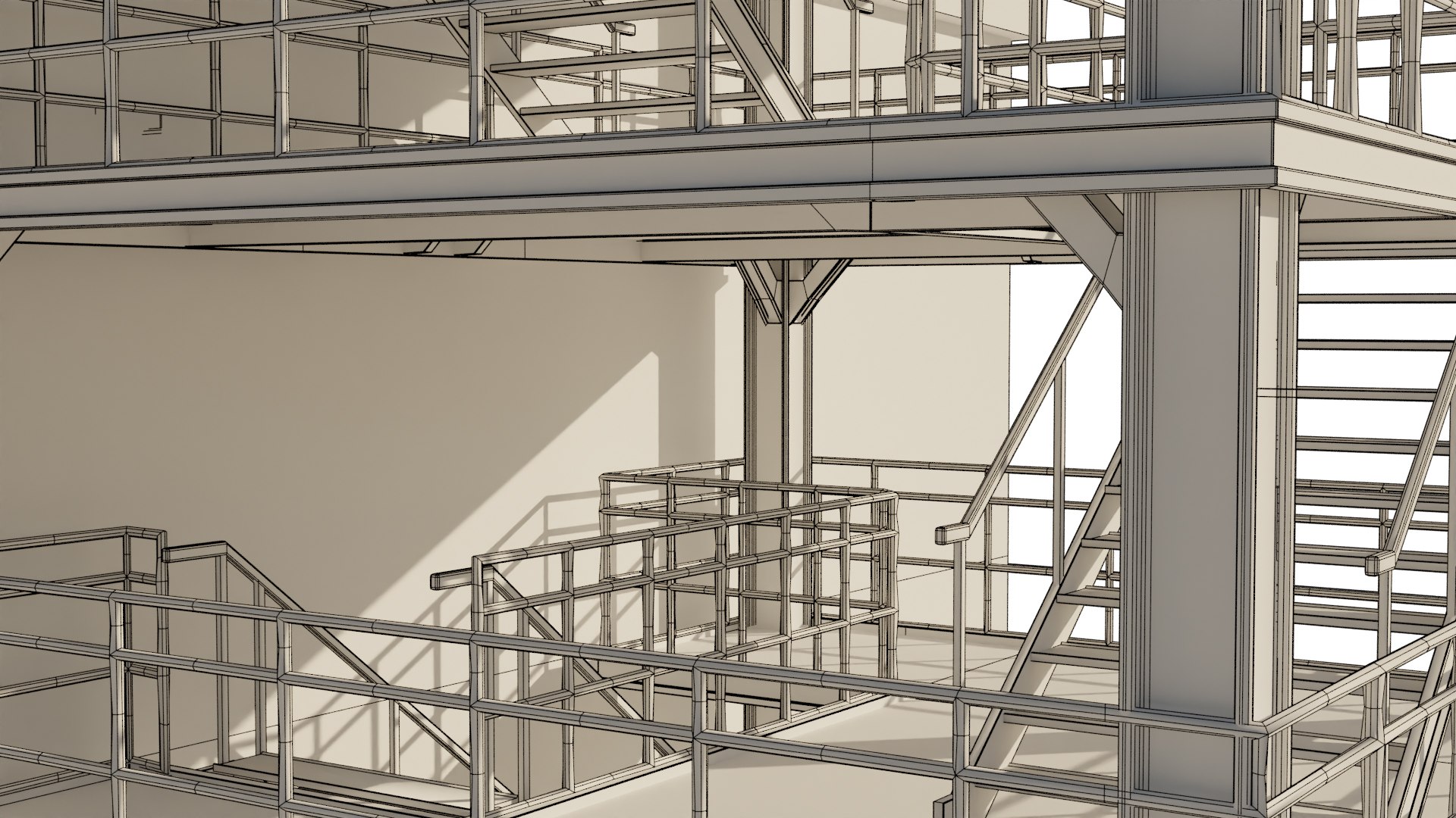 3D Cooling Tower - TurboSquid 1993027