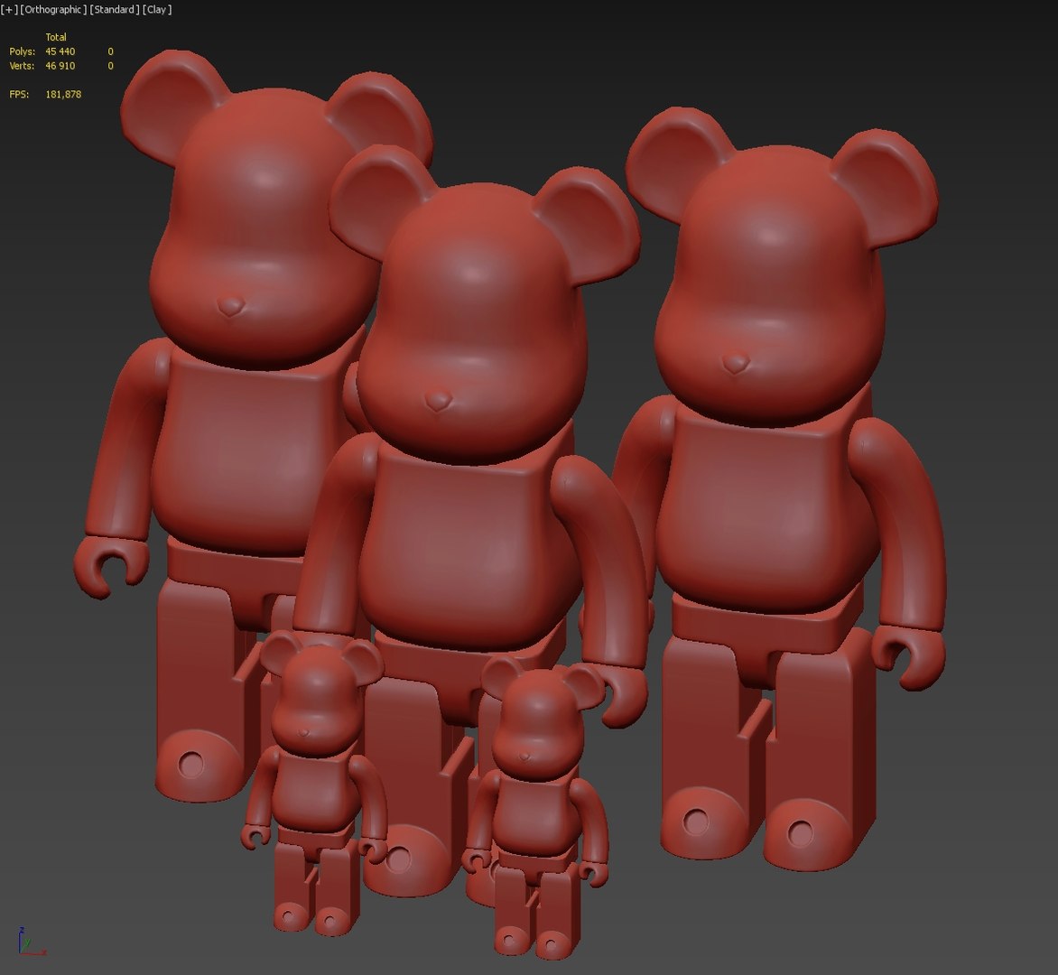 Bearbrick Basquiat 3D Model - TurboSquid 1700114