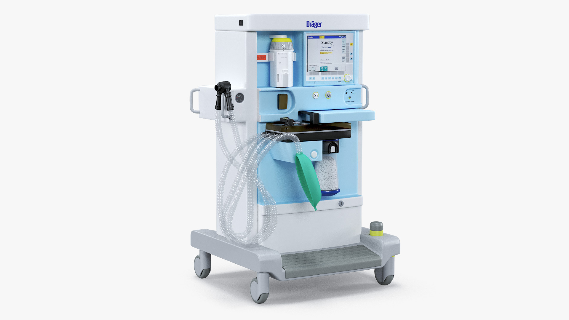 3D Anesthesia Machine Drager Primus - TurboSquid 1532557