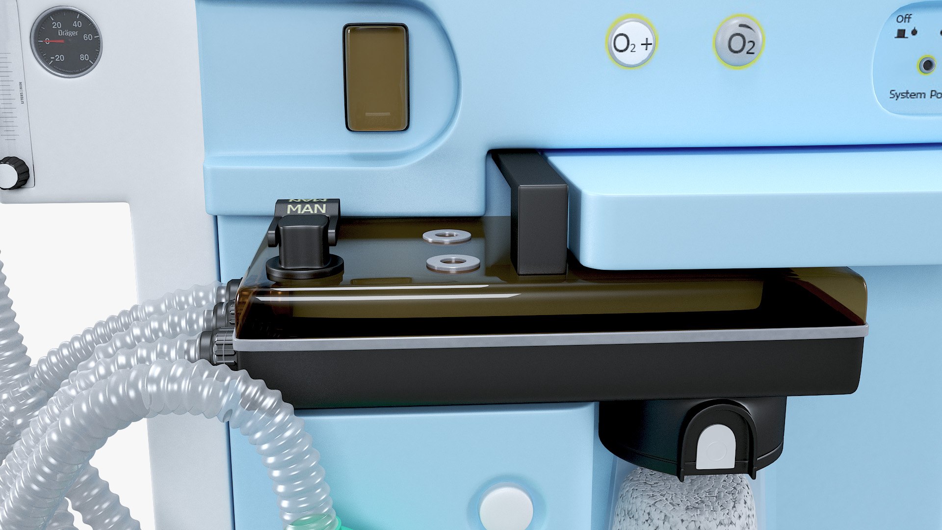 3D Anesthesia Machine Drager Primus - TurboSquid 1532557