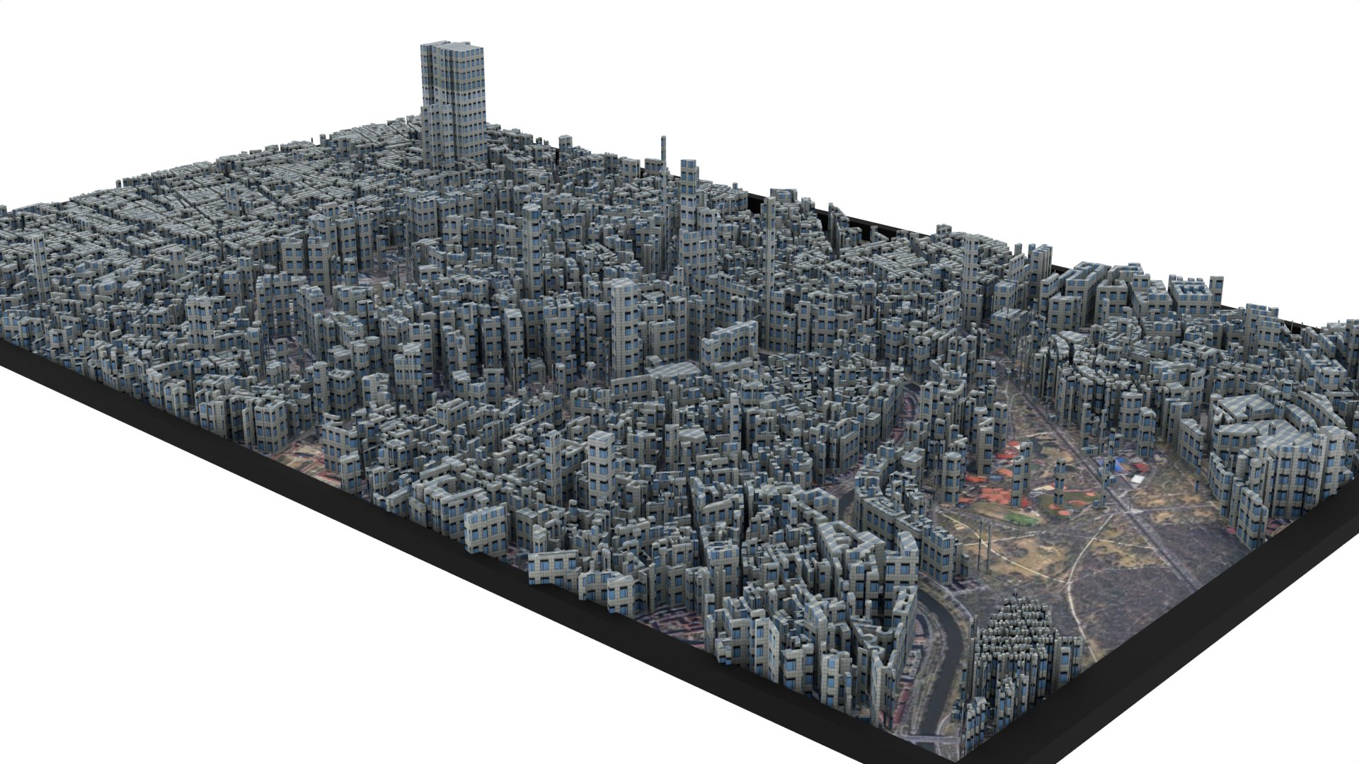 City Of Vienna 3D Model - TurboSquid 2035425