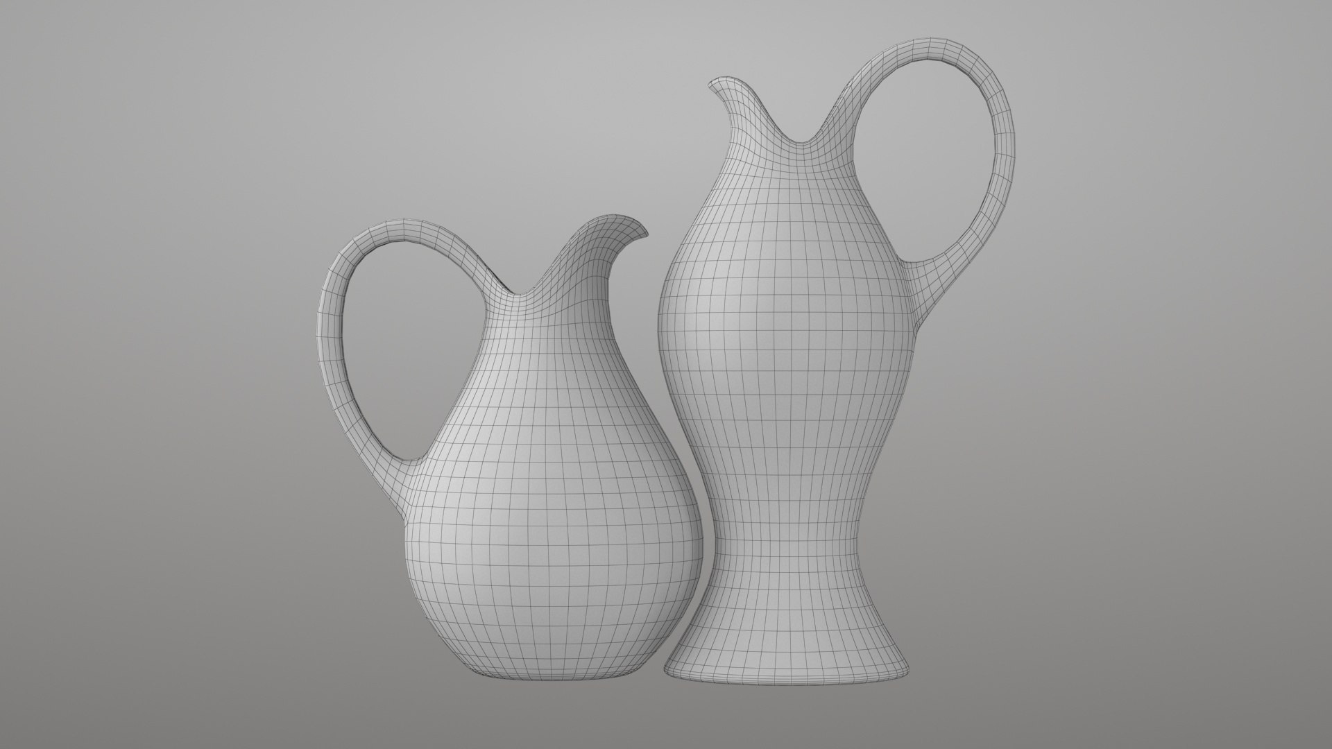3D Pitchers Set 2 In 1 PBR - TurboSquid 2225296