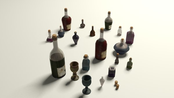 Mega pack items magical 3D model - TurboSquid 1703173