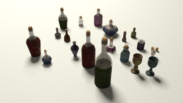 Mega pack items magical 3D model - TurboSquid 1703173