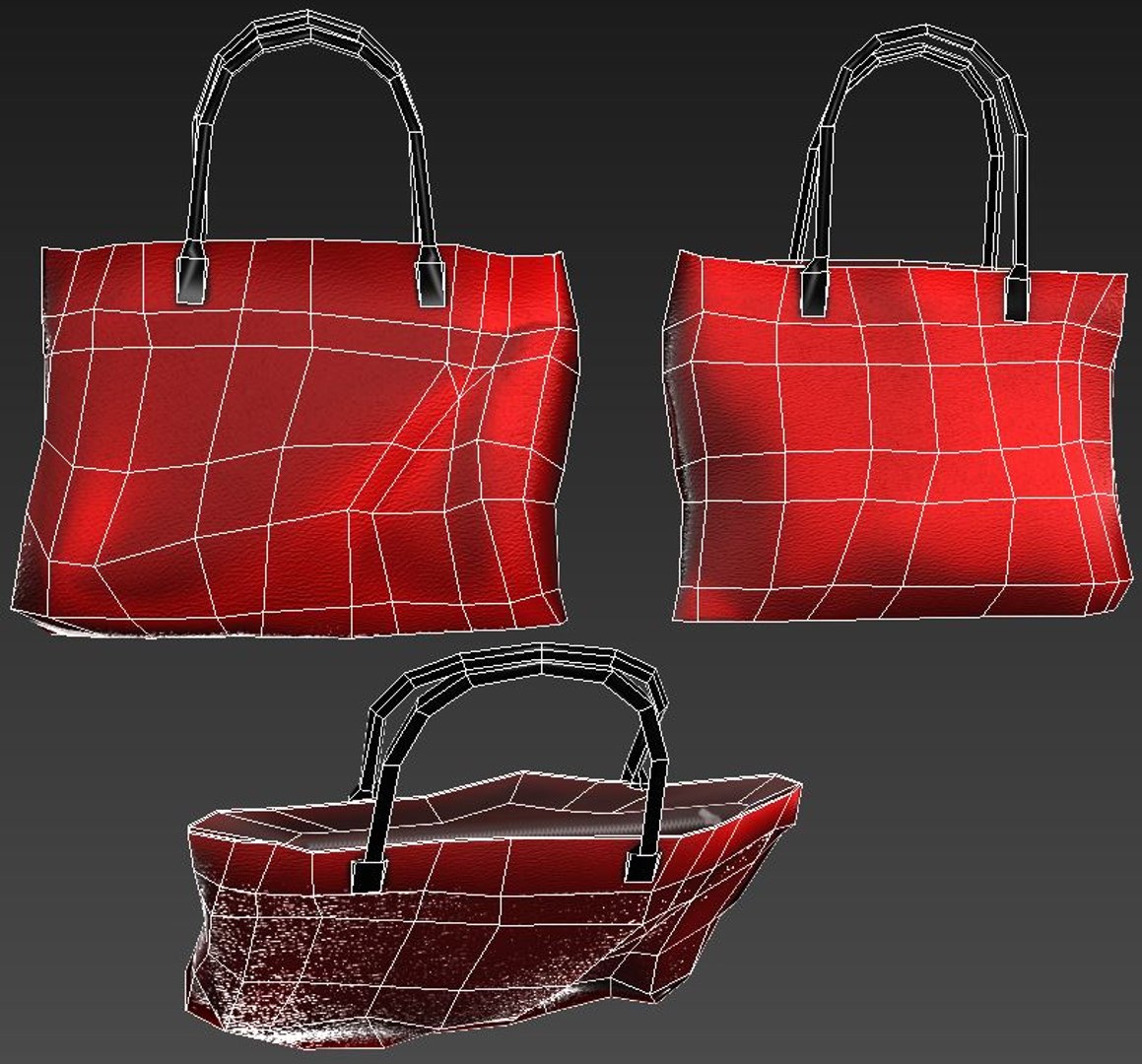 Hand Bag 3d Max