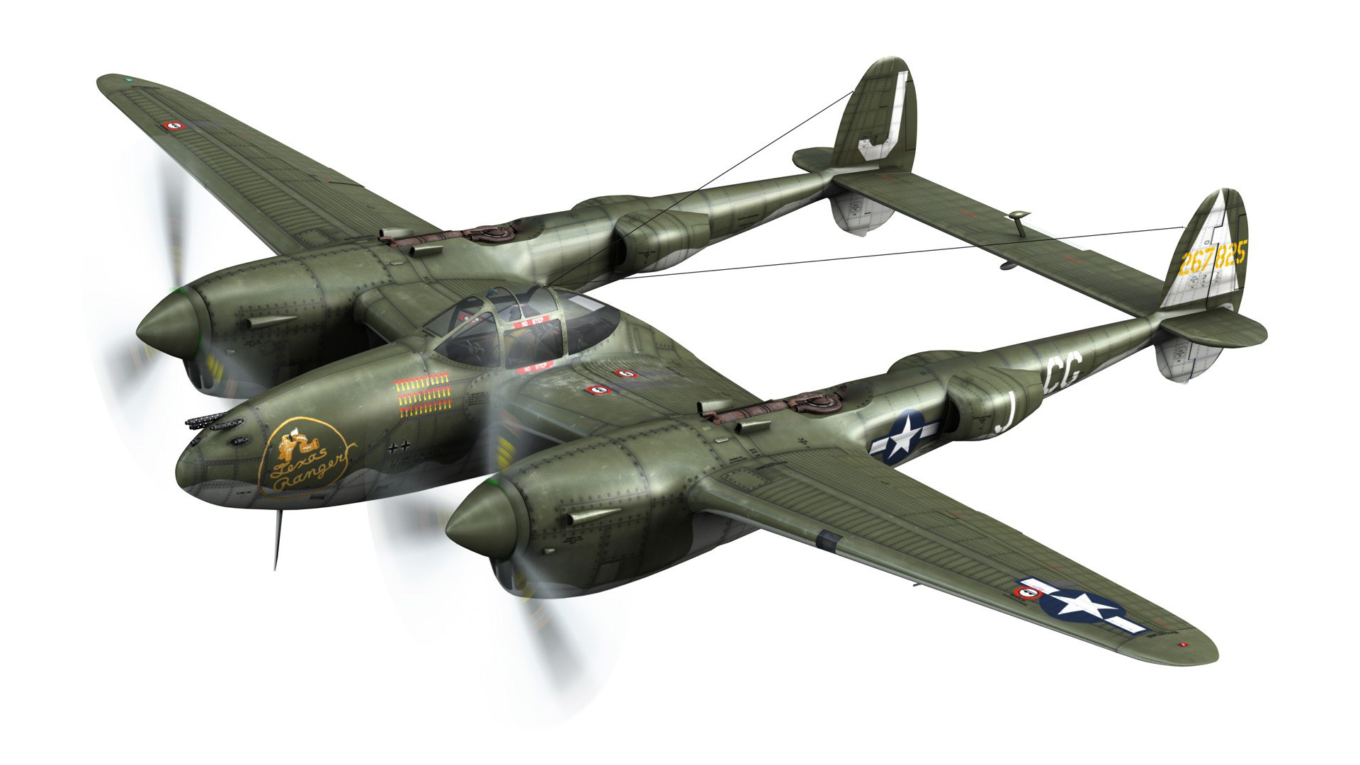 3D Lockheed Lightning - Texas Model - TurboSquid 1701483