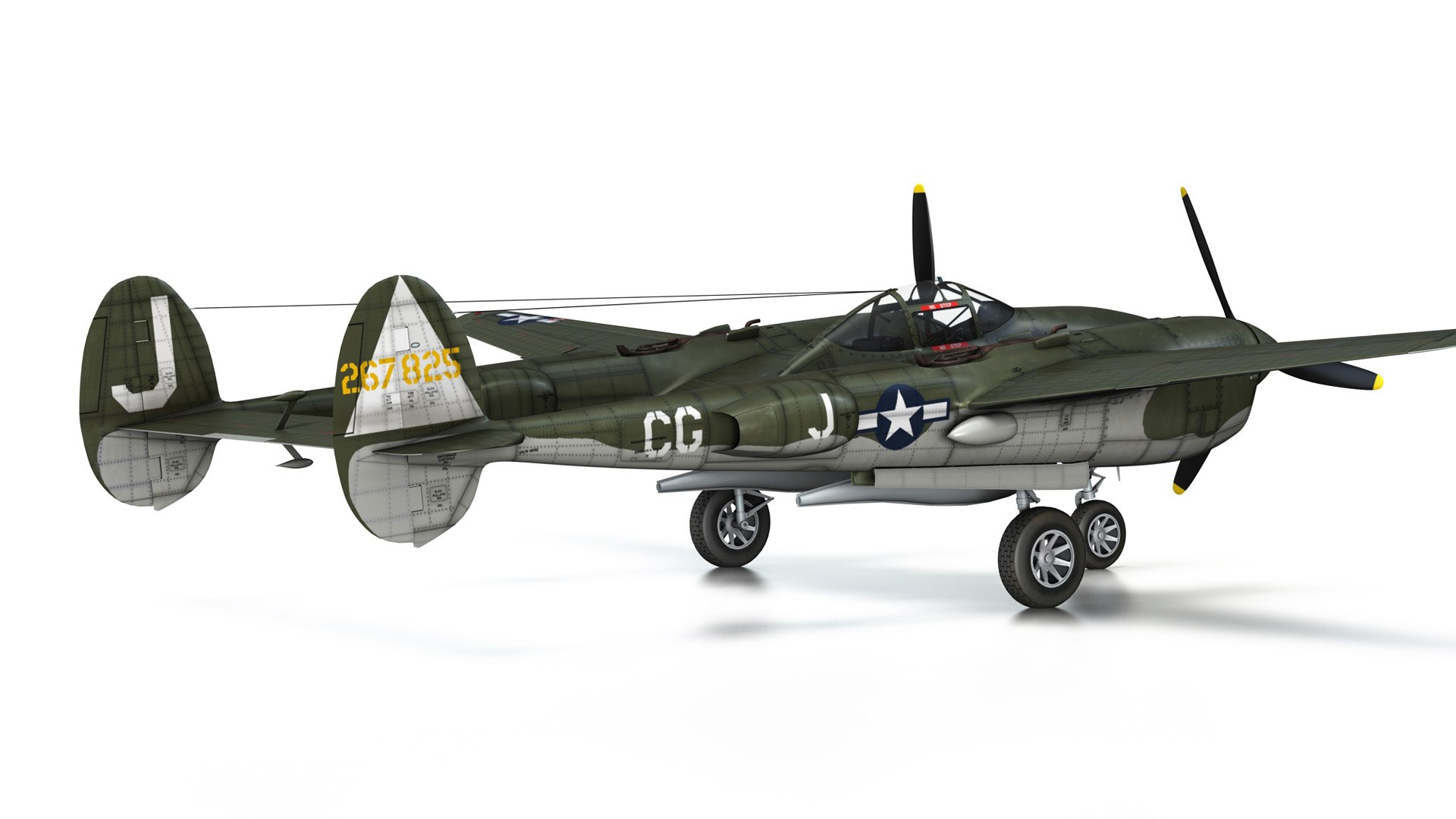 3D Lockheed Lightning - Texas Model - TurboSquid 1701483
