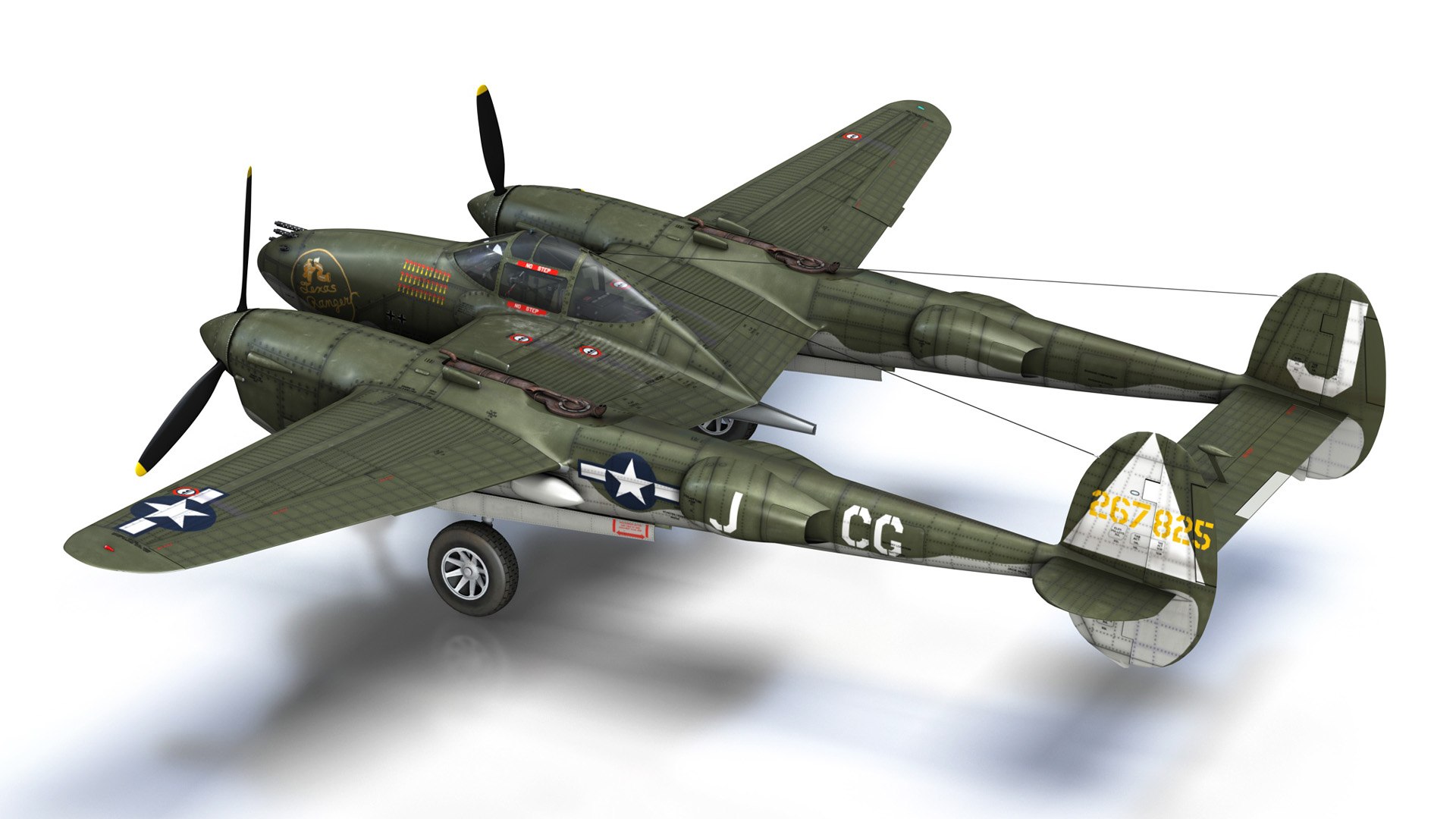 3D Lockheed Lightning - Texas Model - TurboSquid 1701483