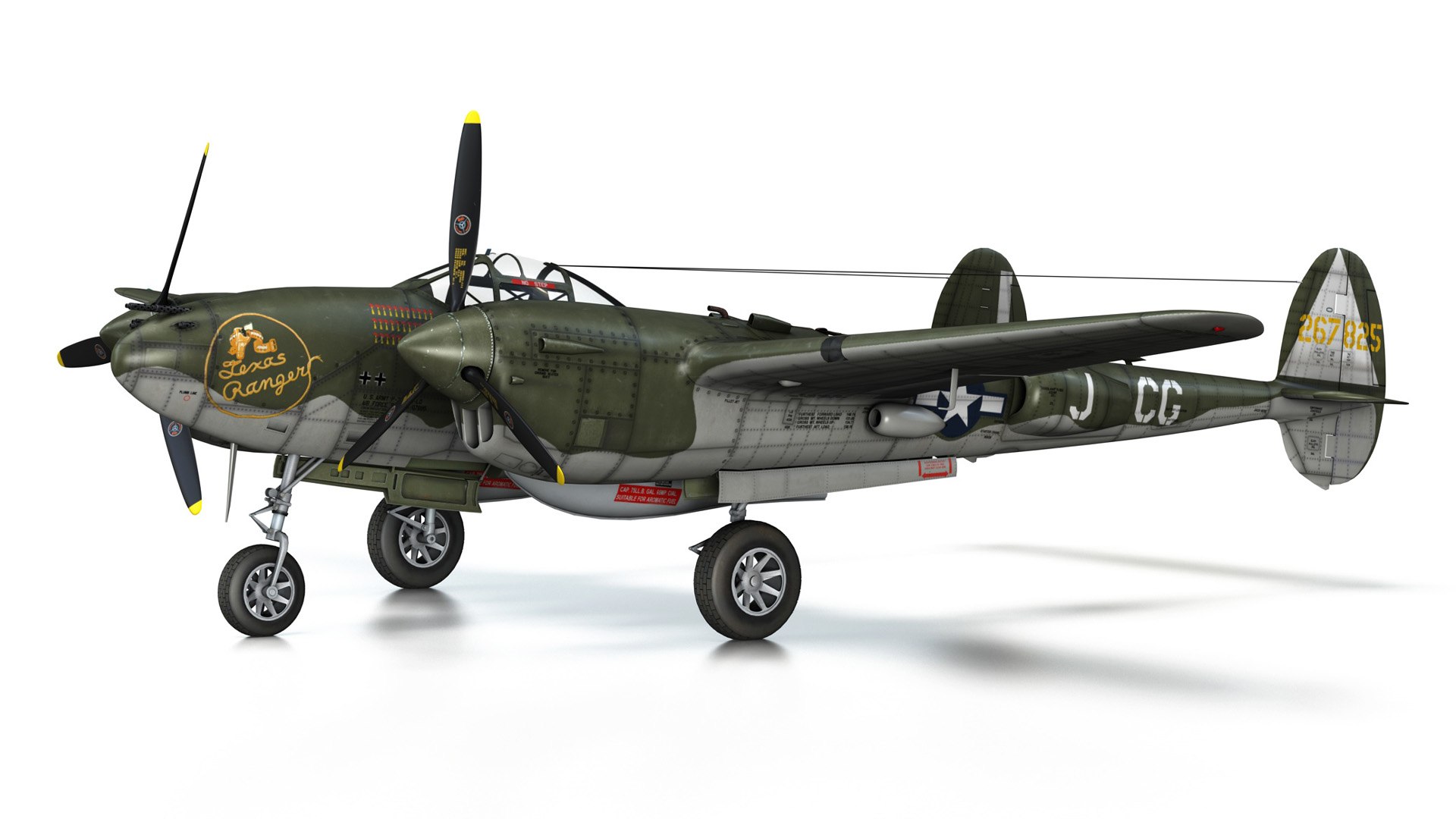 3D Lockheed Lightning - Texas Model - TurboSquid 1701483