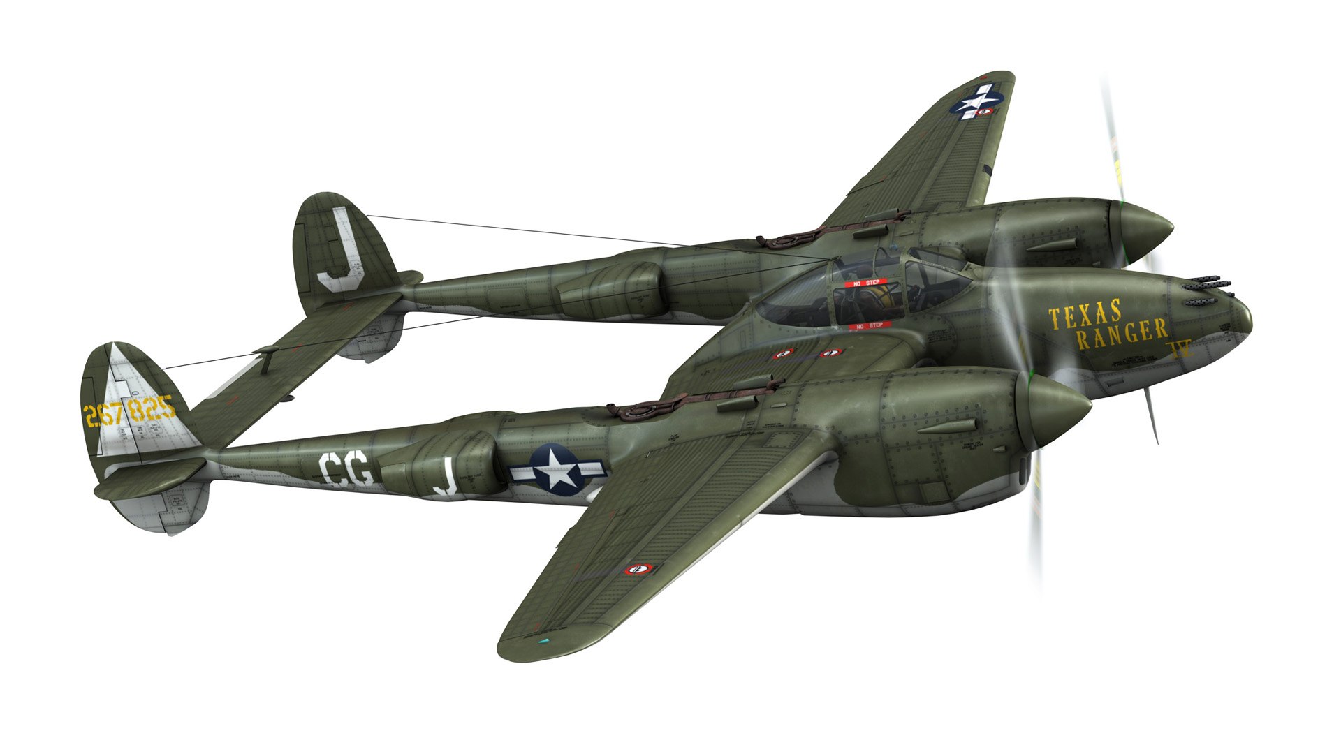 3D Lockheed Lightning - Texas Model - TurboSquid 1701483