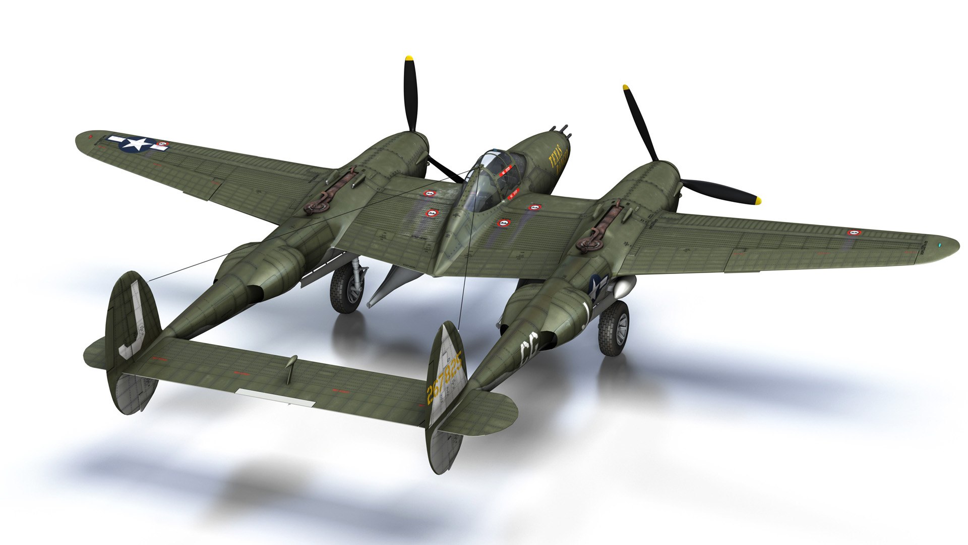 3D Lockheed Lightning - Texas Model - TurboSquid 1701483