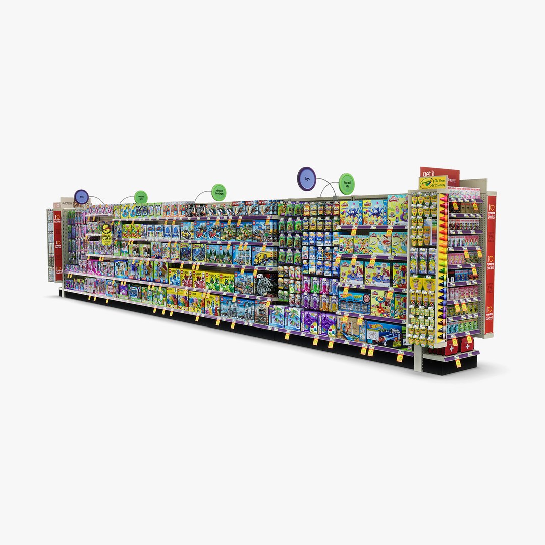 3D aisle 09 - model - TurboSquid 1289812