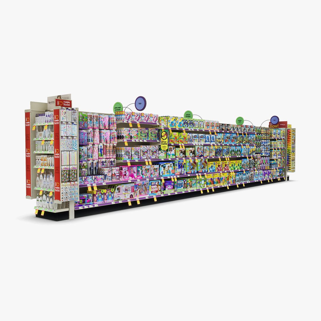 3D aisle 09 - model - TurboSquid 1289812