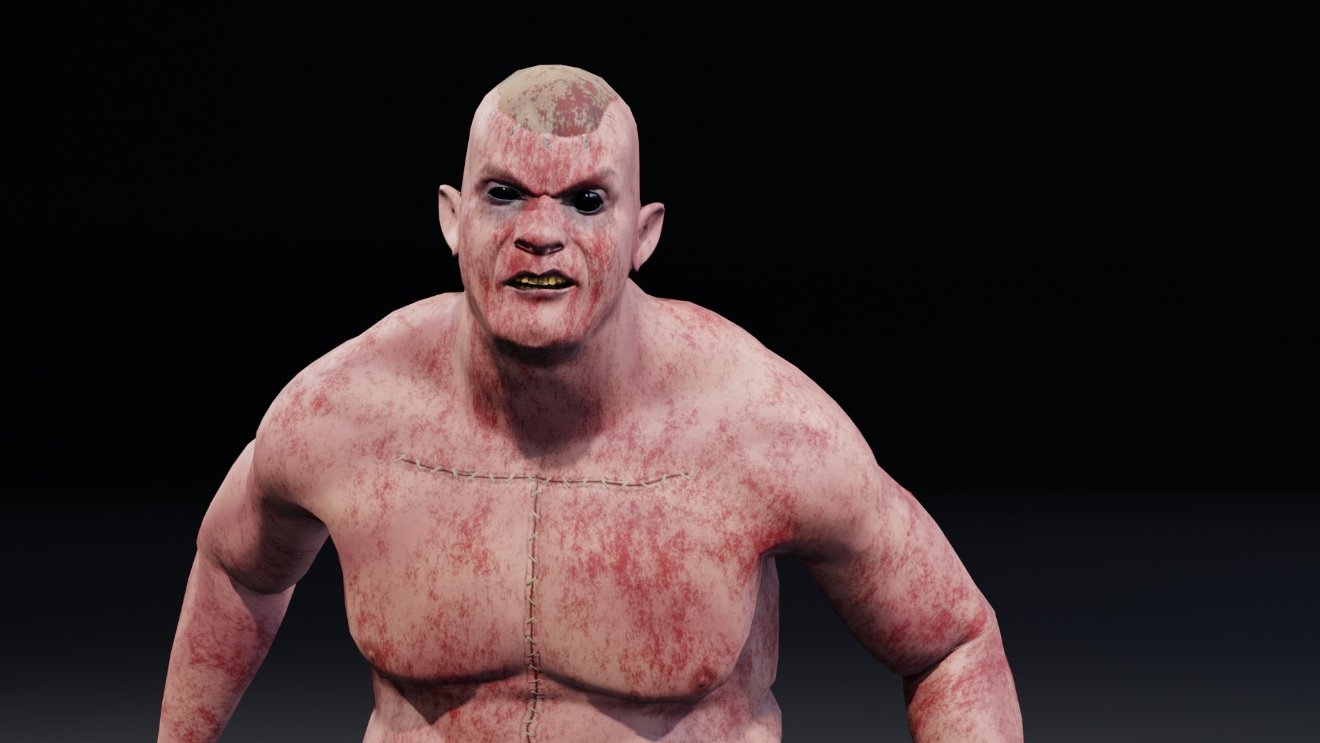 Necro Zombie Character 3D - TurboSquid 1969380
