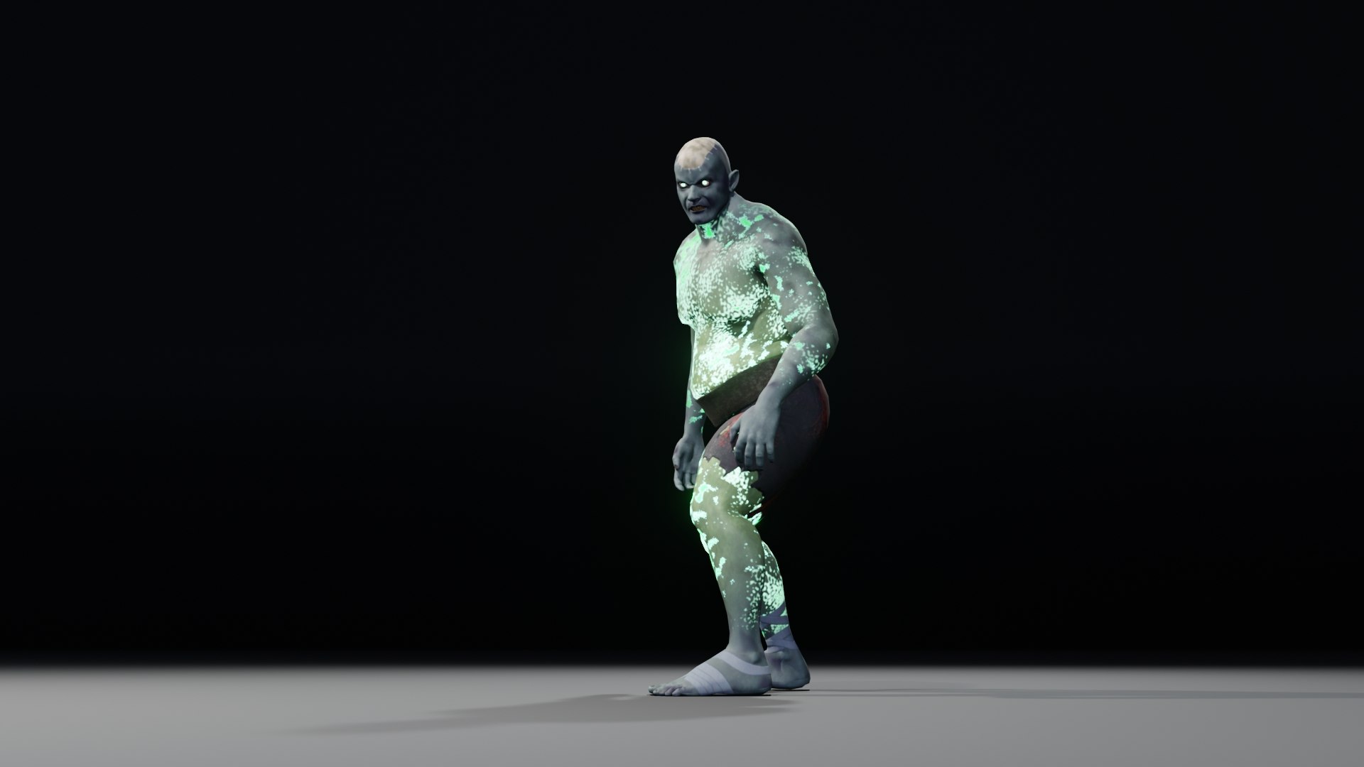 Necro Zombie Character 3D - TurboSquid 1969380