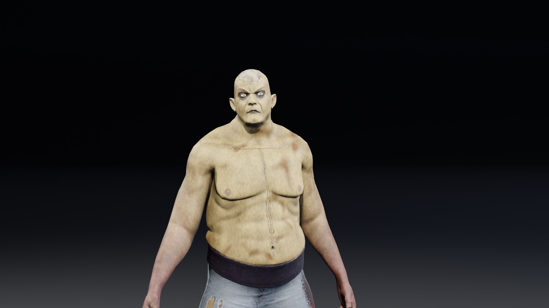 Necro Zombie Character 3D - TurboSquid 1969380