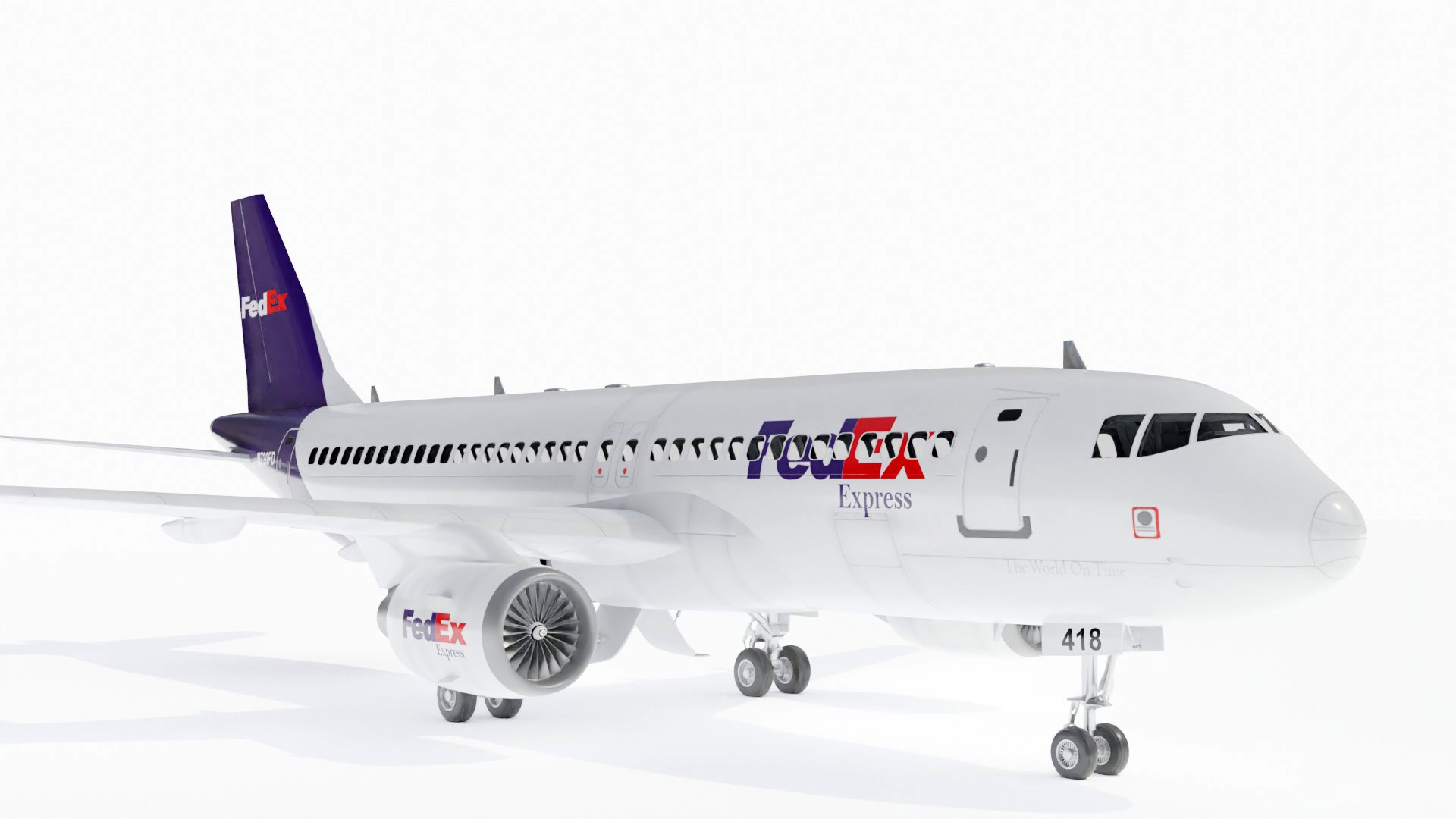 3d Airbus A320 Freight