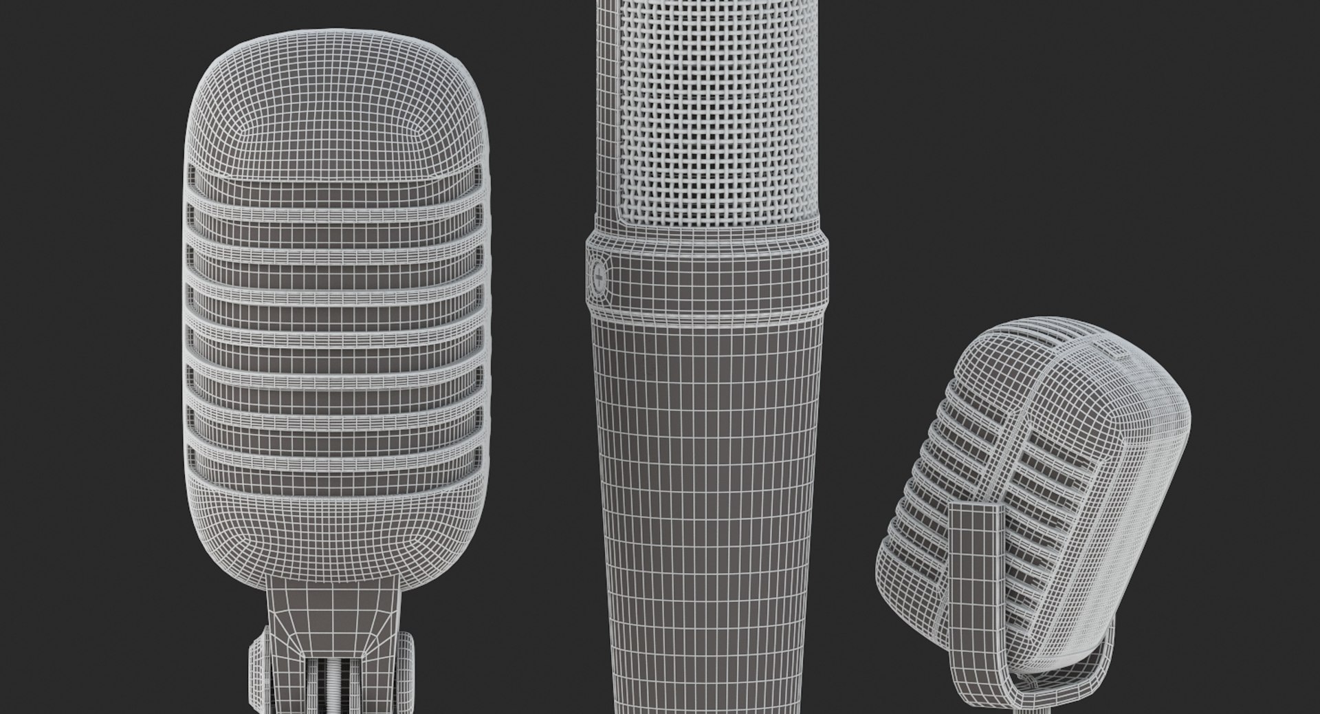 3D Microphone Mic Model - TurboSquid 1333293