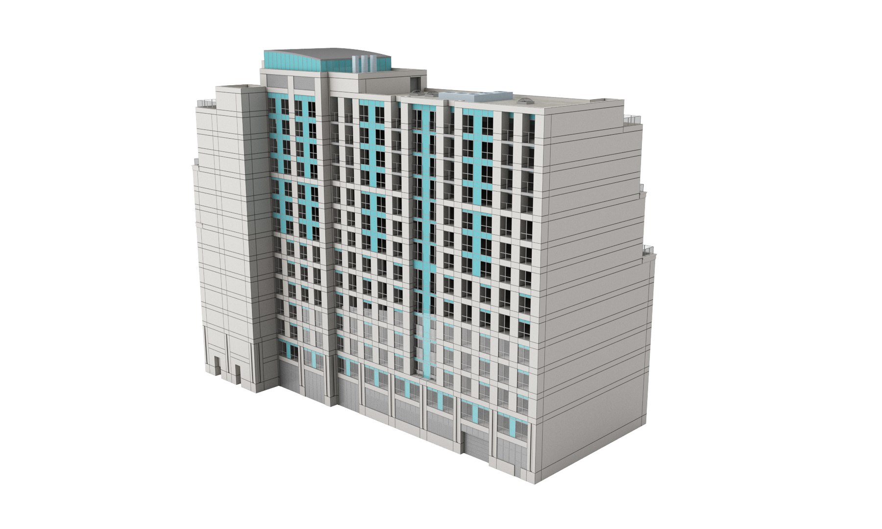 168 simcoe building exterior 3D model - TurboSquid 1584707