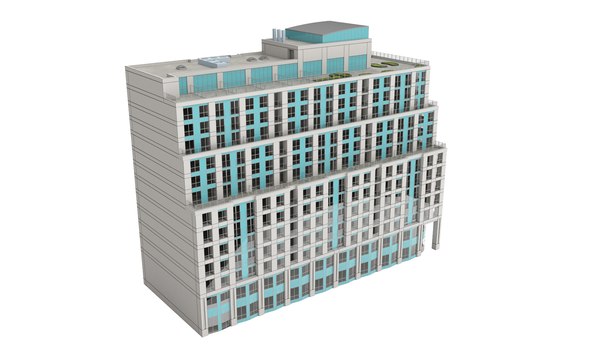 Office Building STL Models for Download | TurboSquid