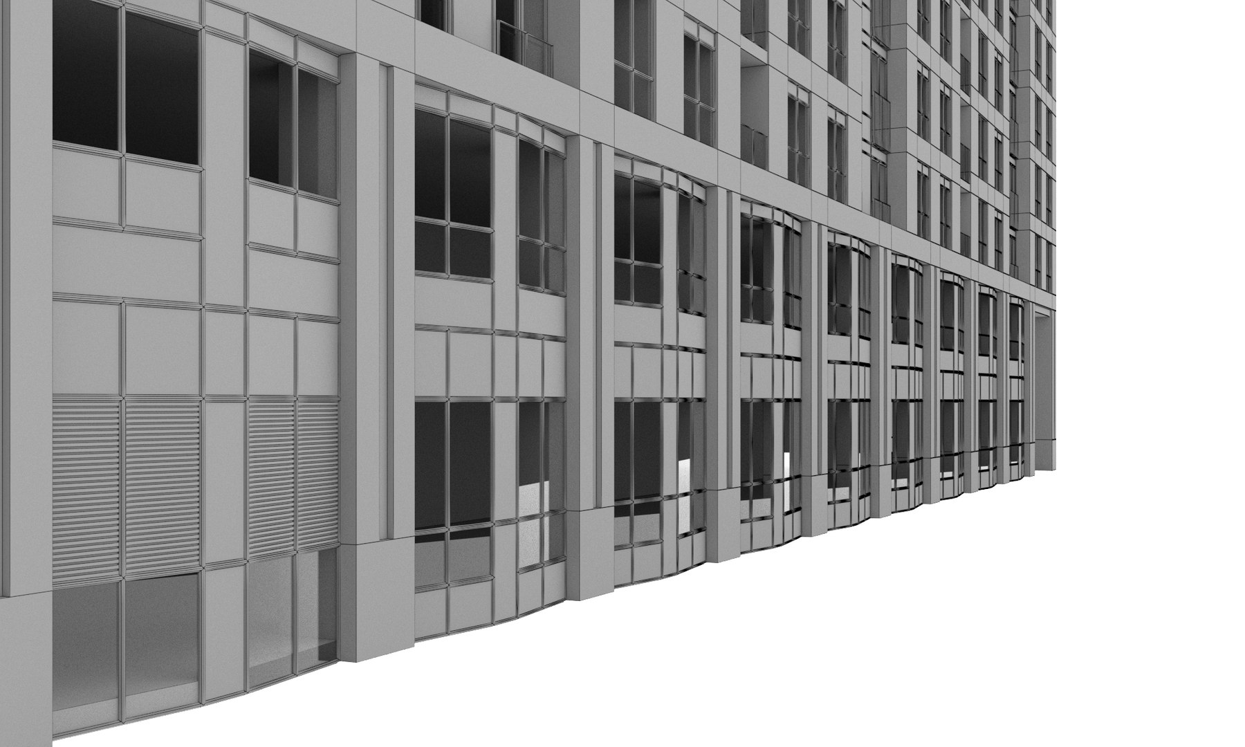 168 simcoe building exterior 3D model - TurboSquid 1584707