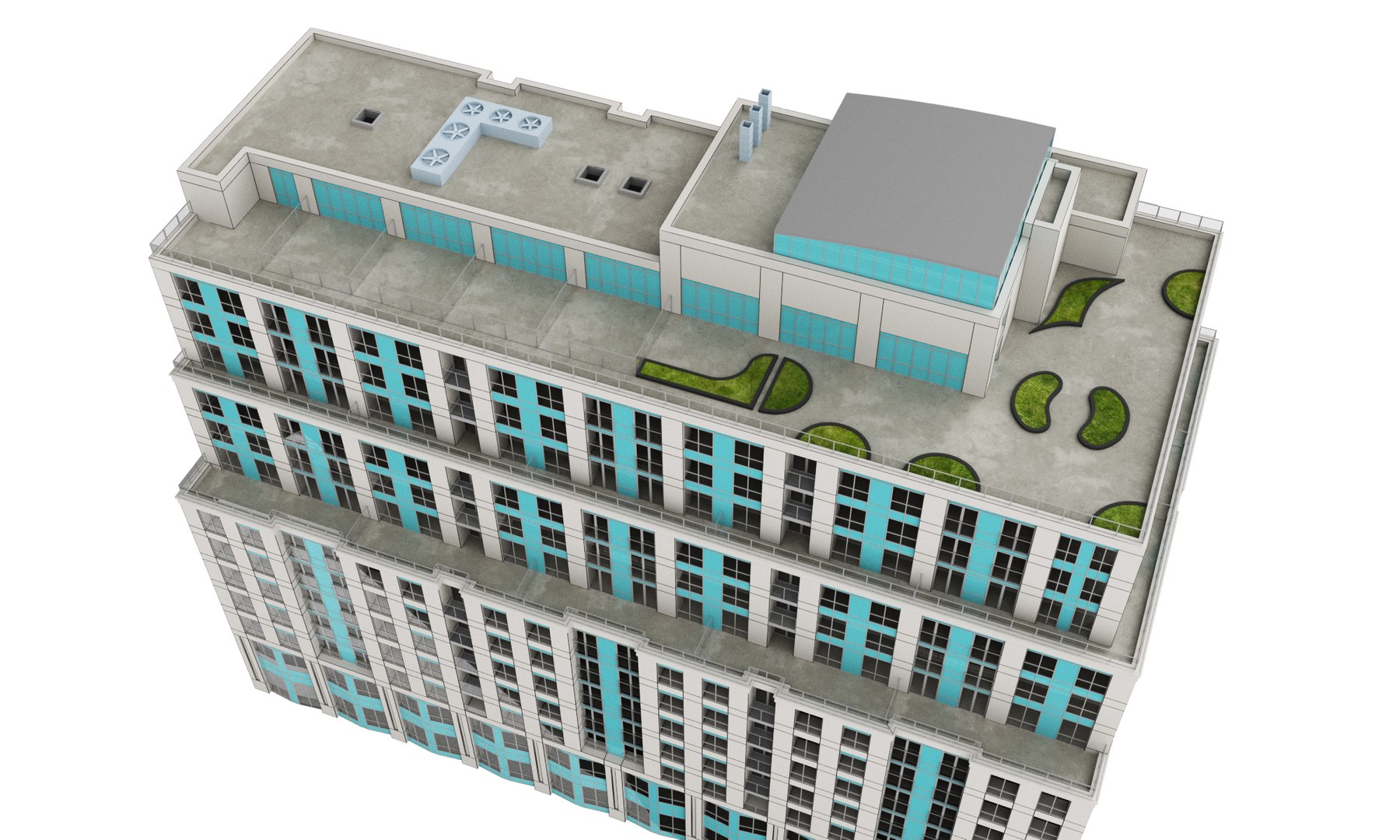 168 simcoe building exterior 3D model - TurboSquid 1584707