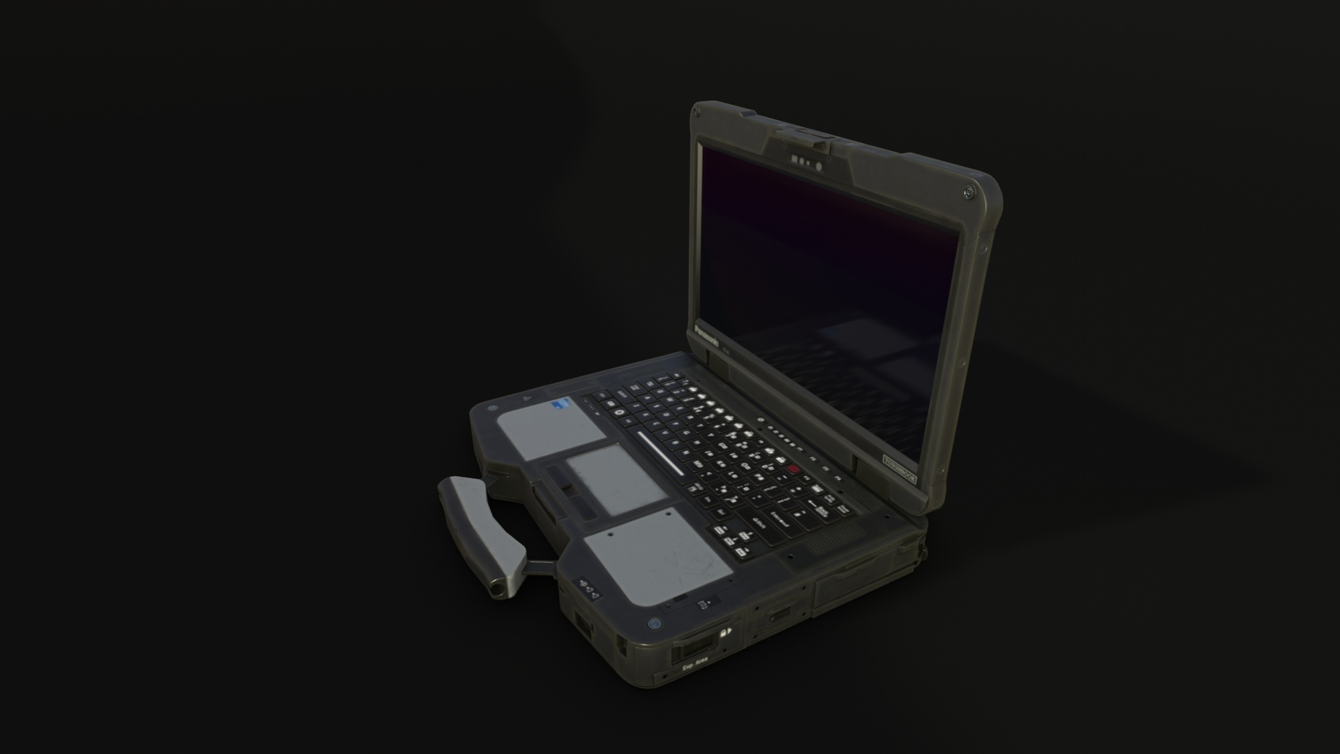 3D Rugged Laptop Panasonic Toughbook 40 LowPoly - TurboSquid 1995480