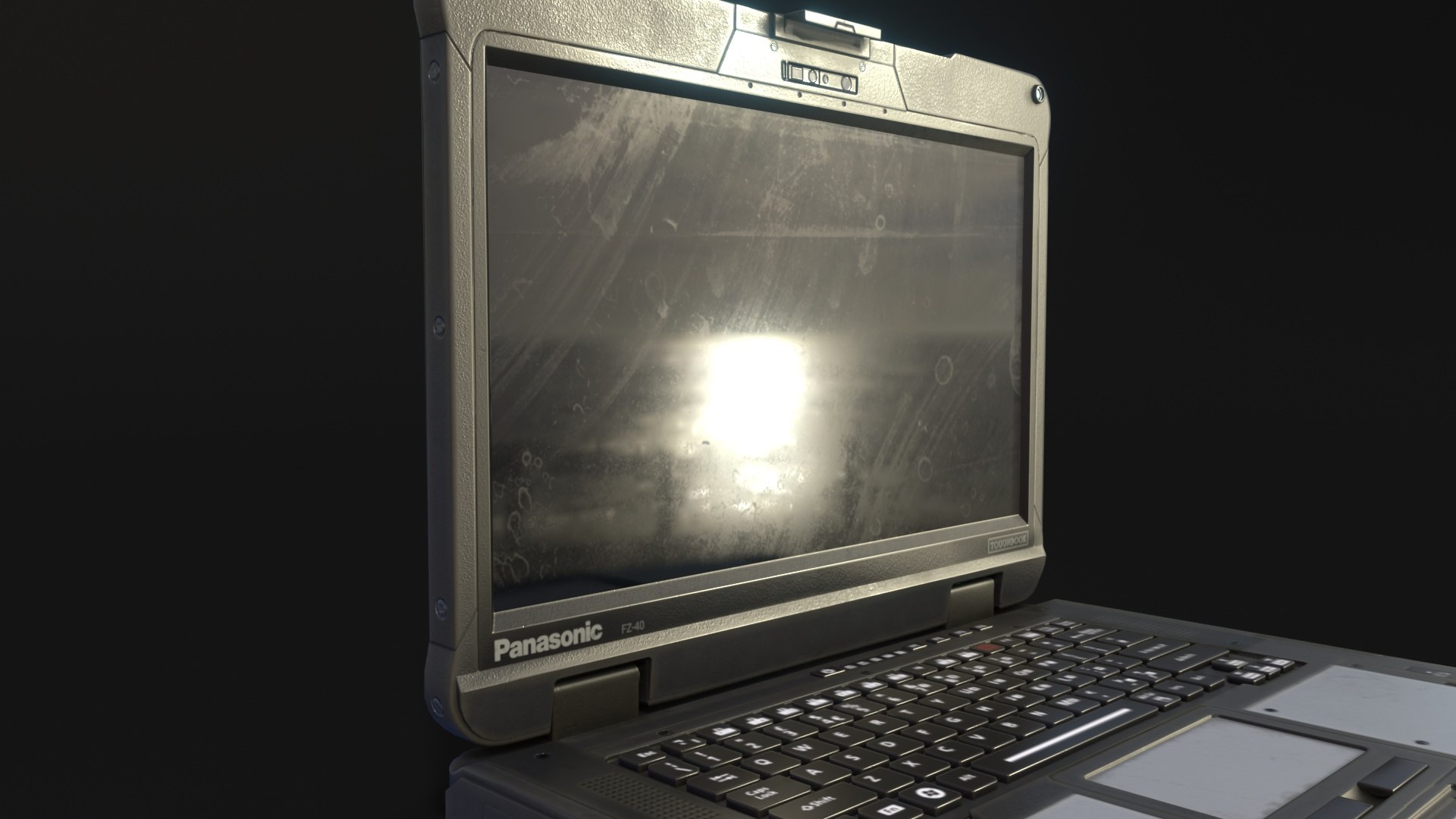 3D Rugged Laptop Panasonic Toughbook 40 LowPoly - TurboSquid 1995480