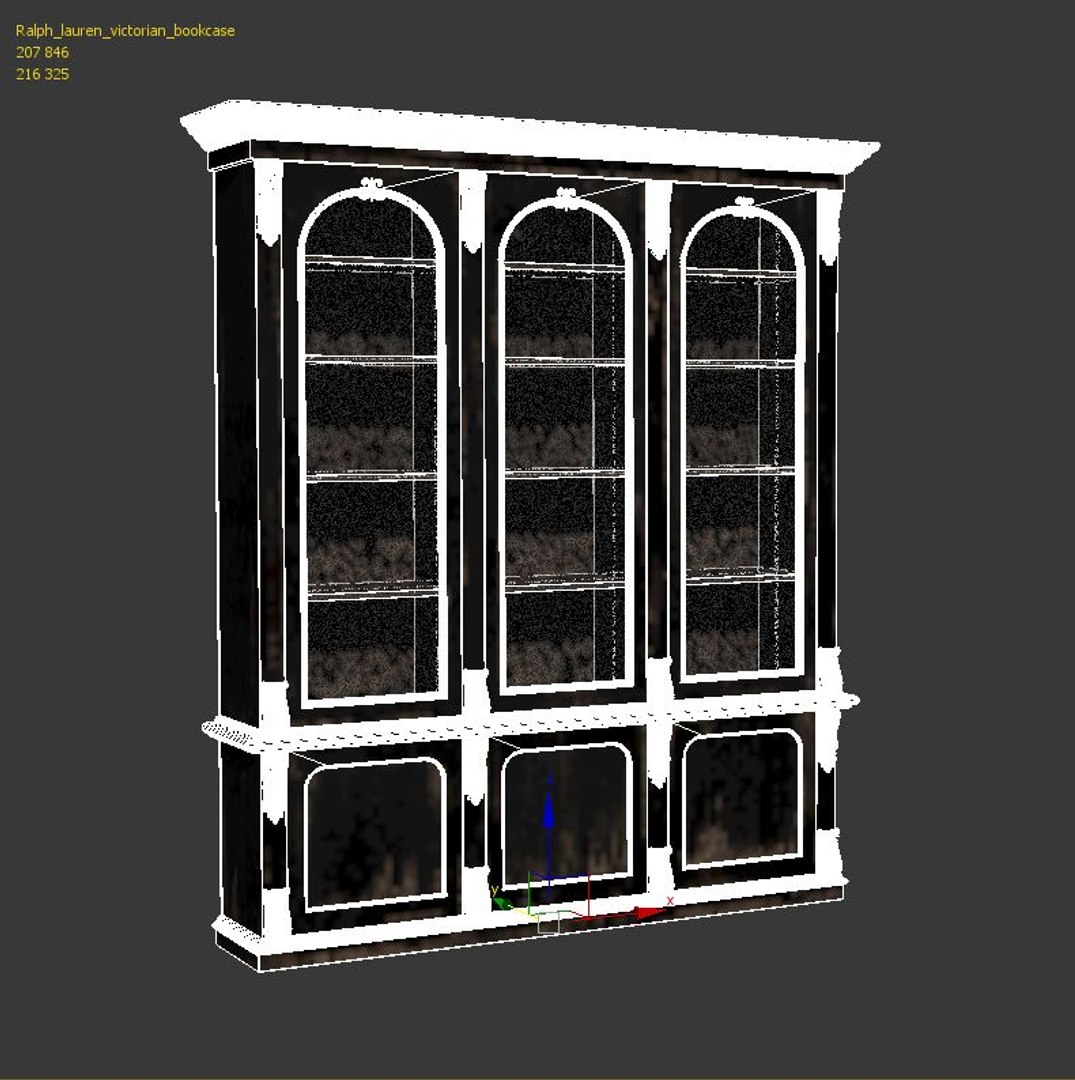 ralph lauren victorian bookcase max