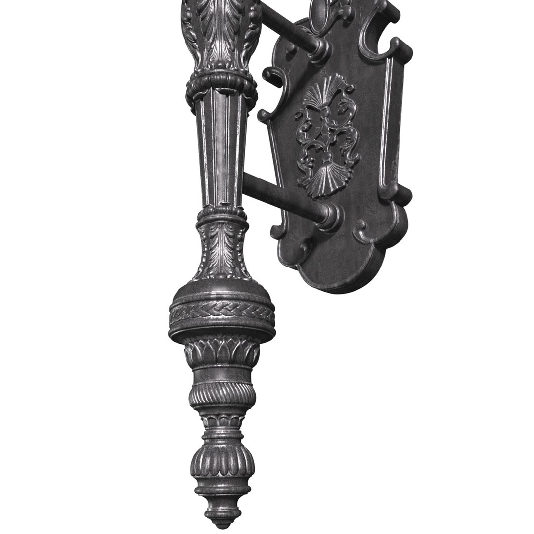 Classical Outdoor Wall Lamp Lantern Streetlight Sconce 3D Model ...