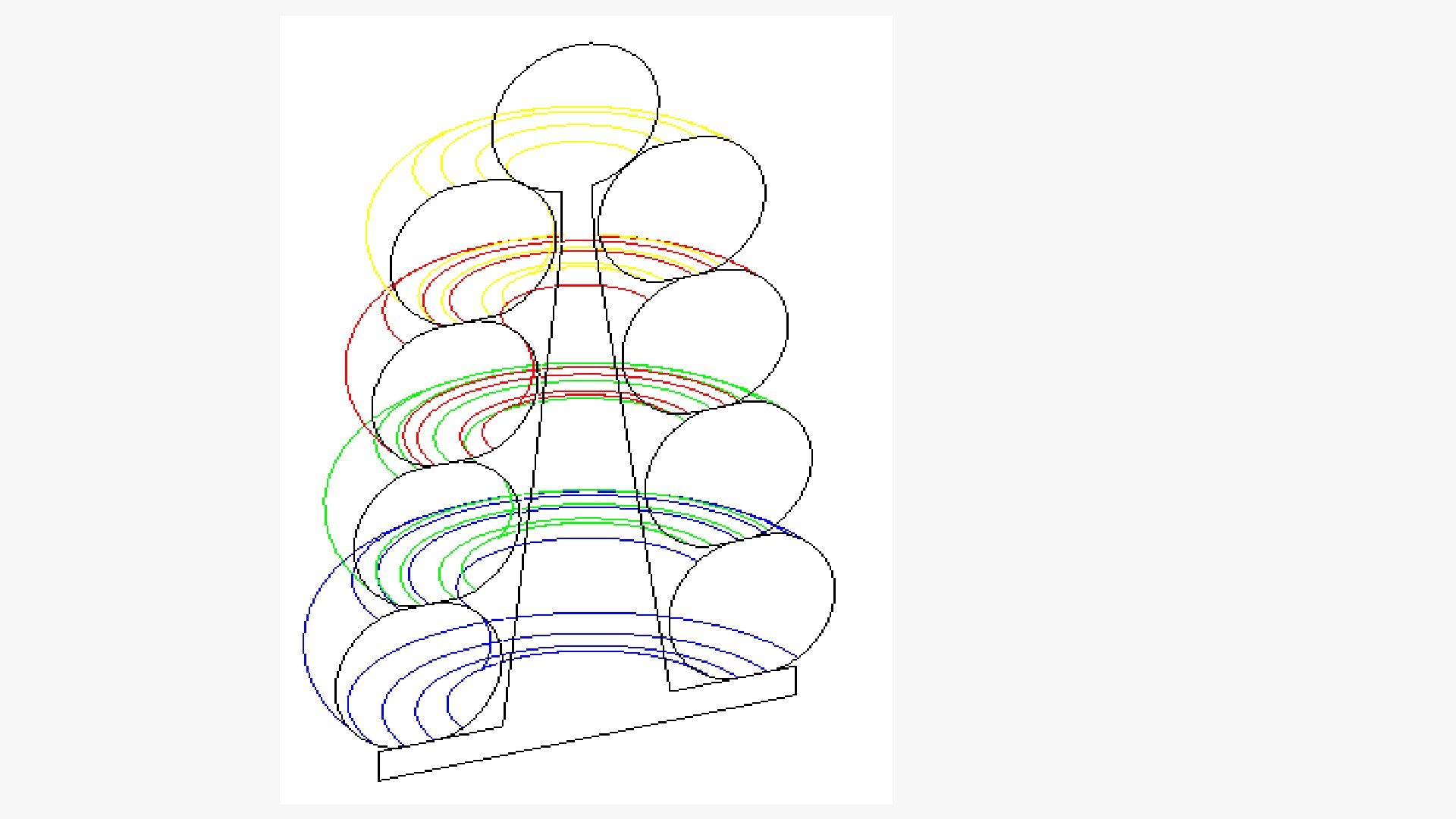 3D Model Round Pyramid Toy 3D Model - TurboSquid 2135649