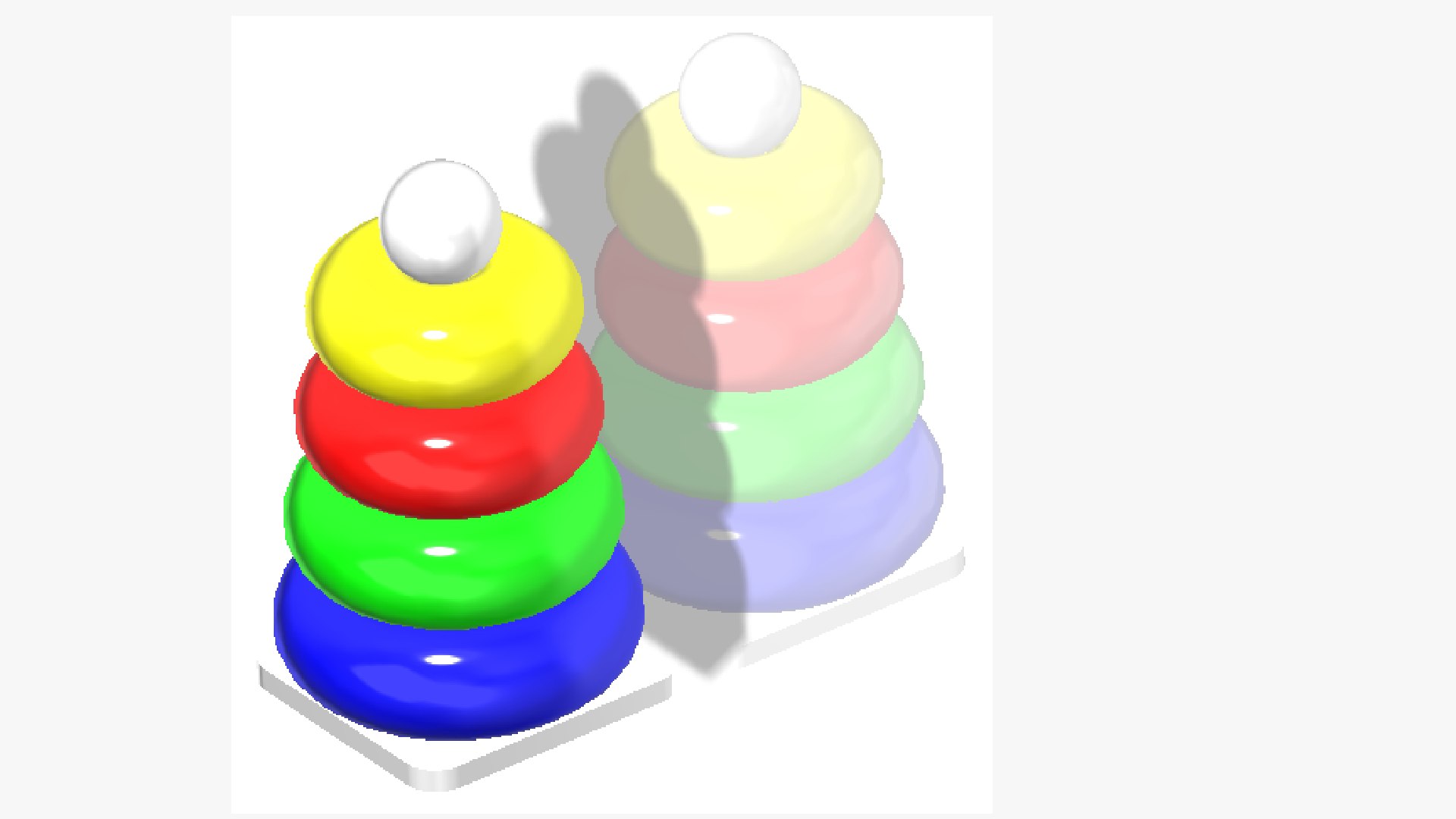 3D Model Round Pyramid Toy 3D Model - TurboSquid 2135649