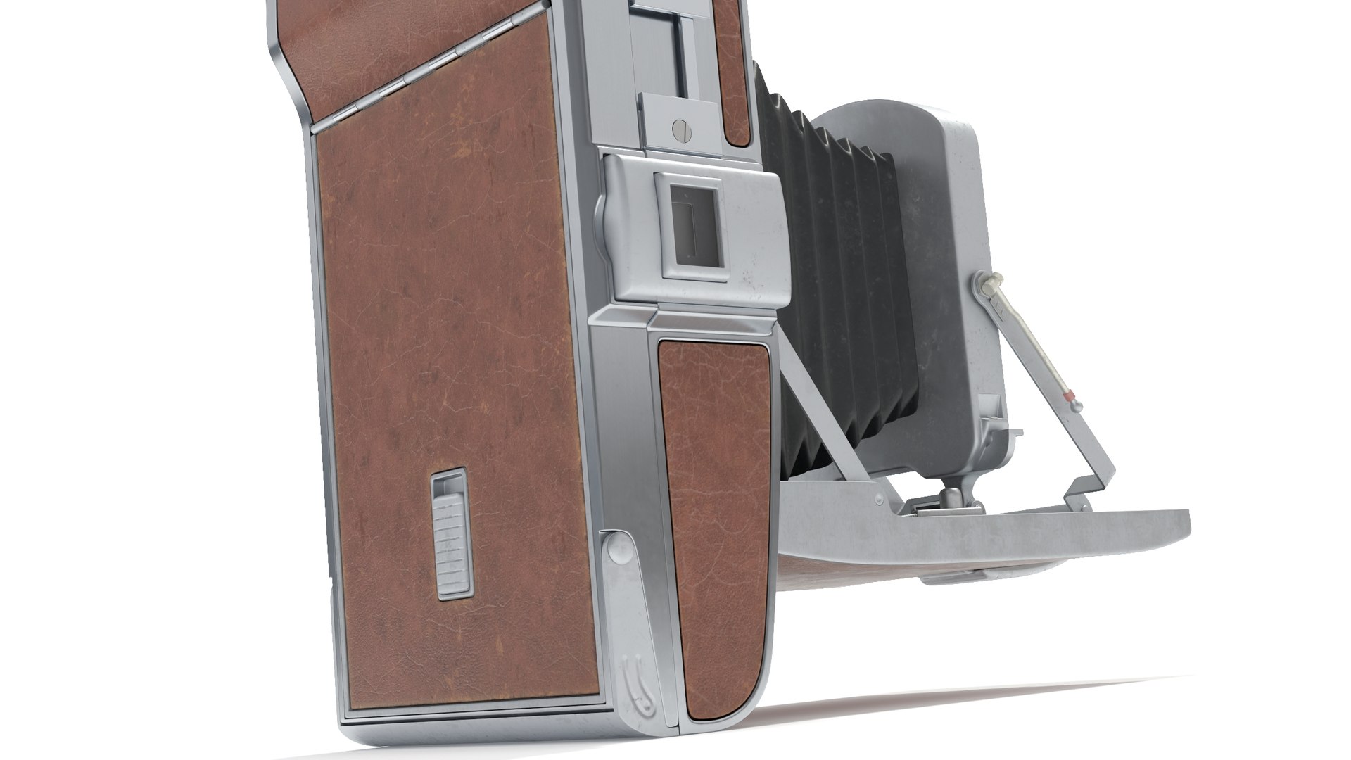 Vintage Polaroid Camera Model 95 Model - TurboSquid 2252632