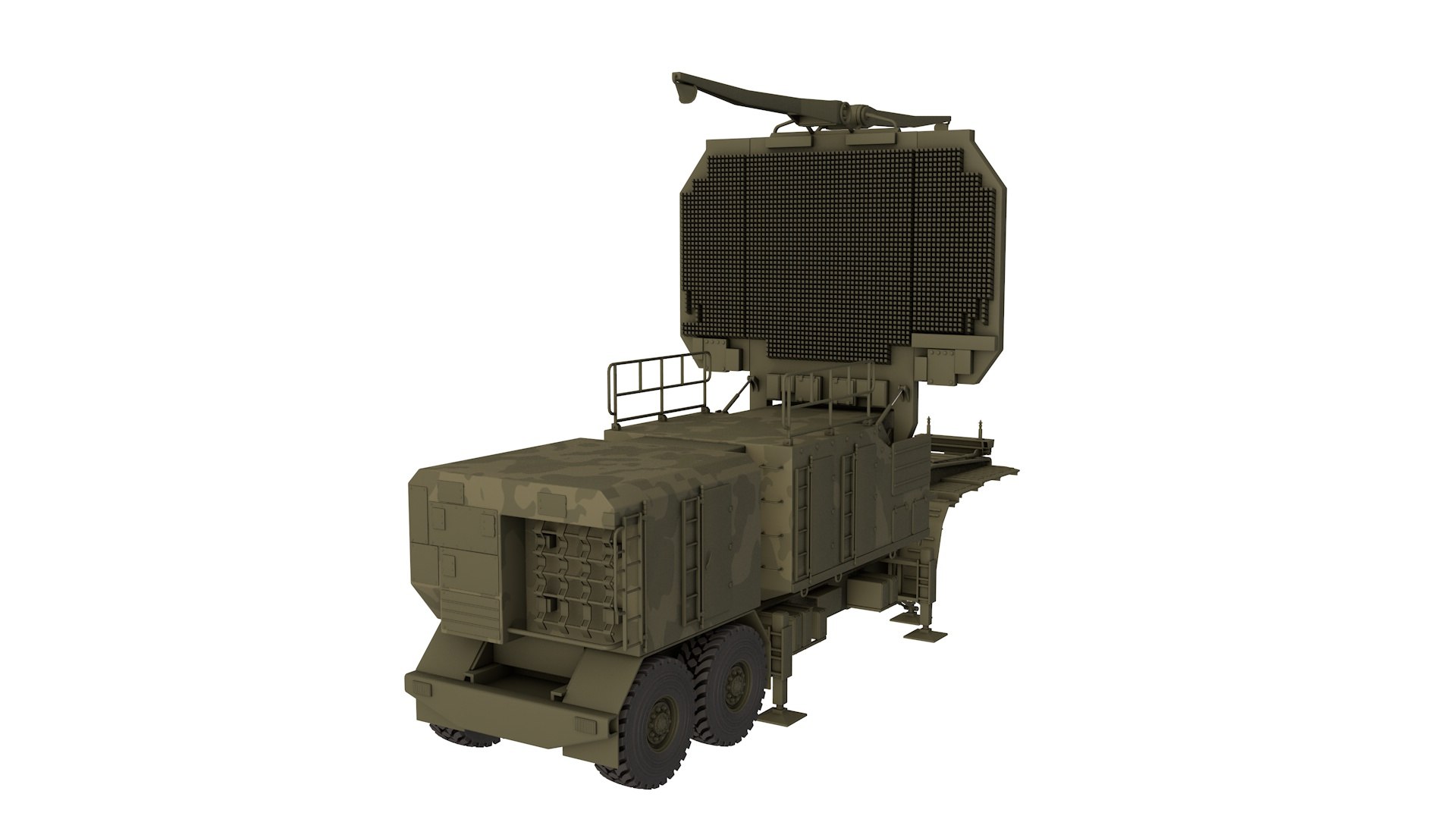 3D Phased Array Aquisition Radar 64N6 - TurboSquid 1968647