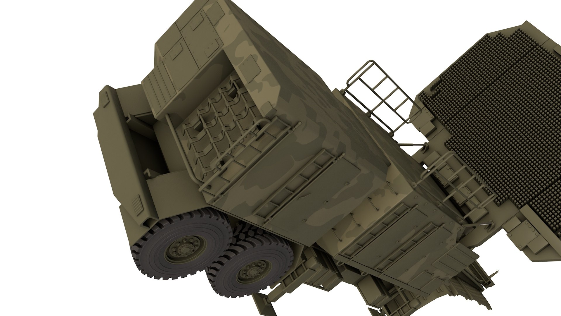 3D Phased Array Aquisition Radar 64N6 - TurboSquid 1968647