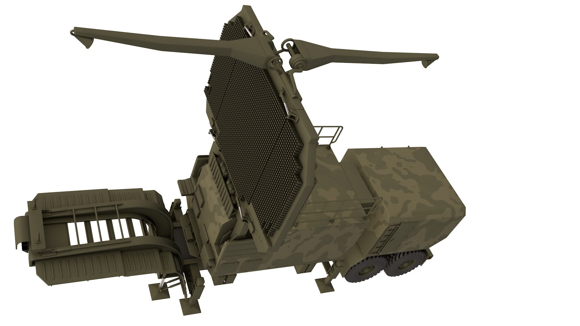 3D Phased Array Aquisition Radar 64N6 - TurboSquid 1968647