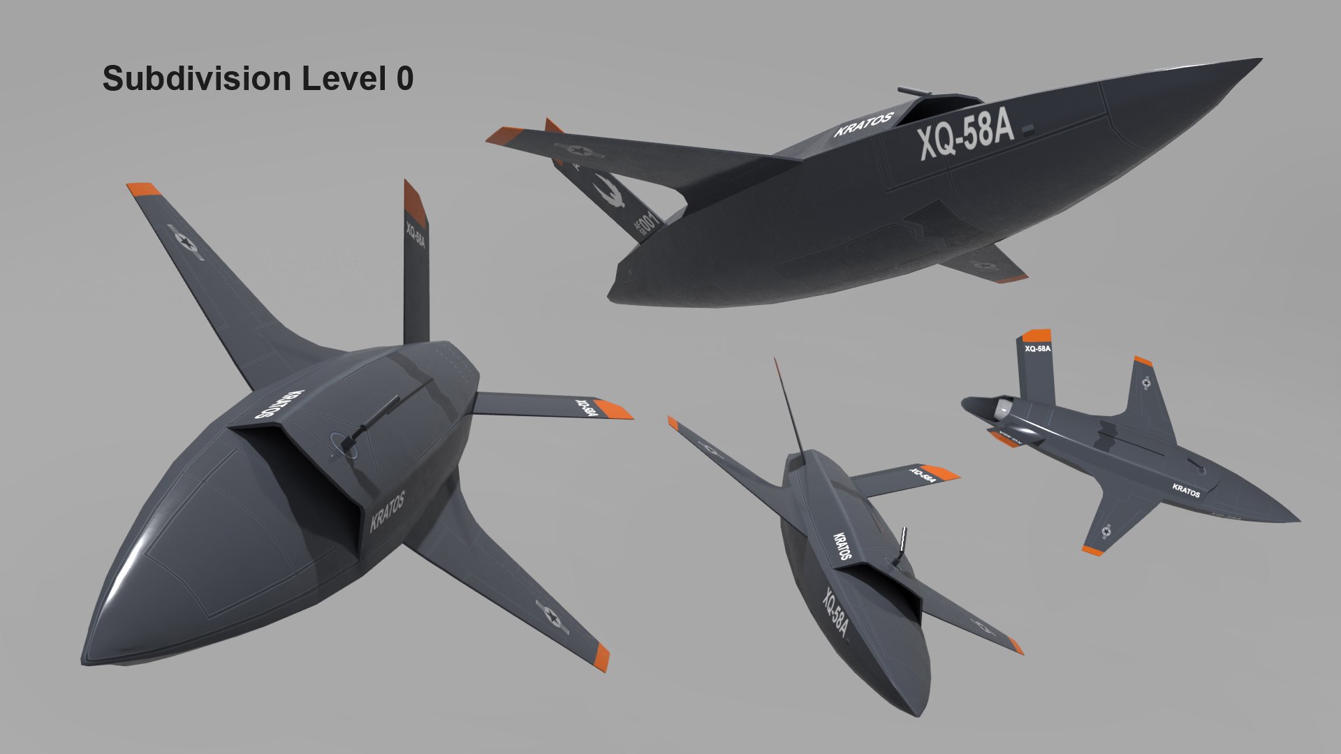 XQ-58 Valkyrie 3D - TurboSquid 2192647