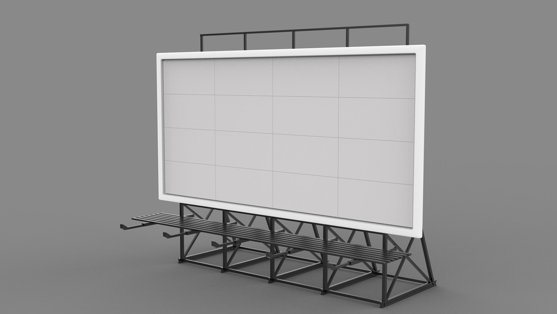 3D Billboard Model 3D Model 3D Model - TurboSquid 2367750