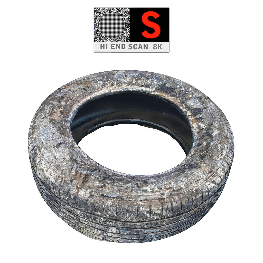 3d Obj Tire Pack 3