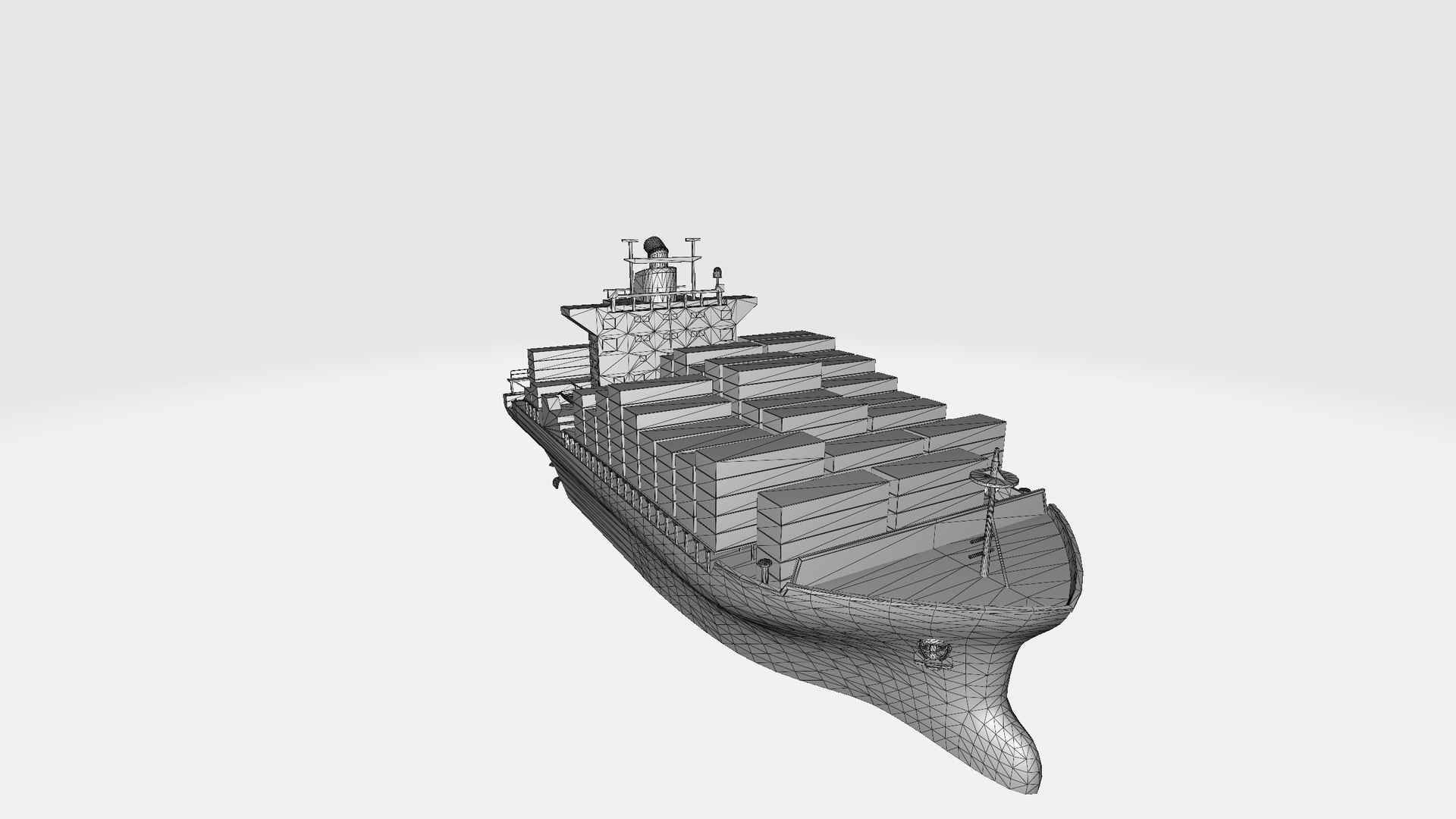 Ocean Freighter Model - TurboSquid 2354905
