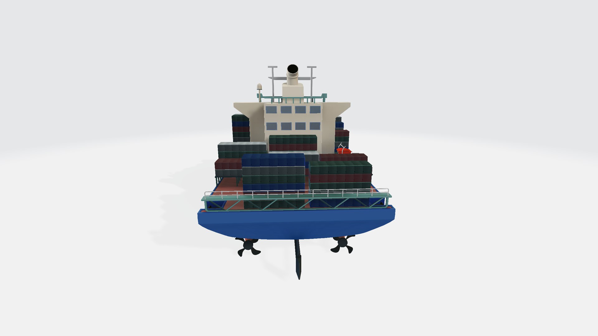 Ocean Freighter Model - TurboSquid 2354905