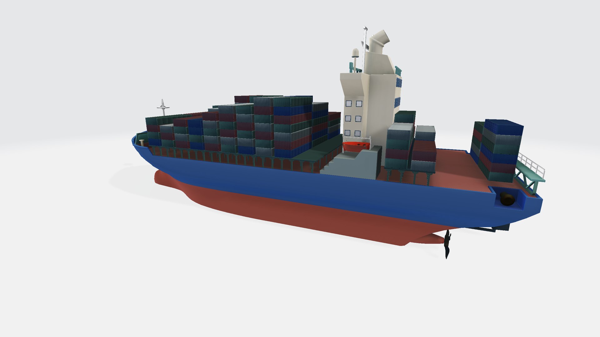 Ocean Freighter Model - TurboSquid 2354905