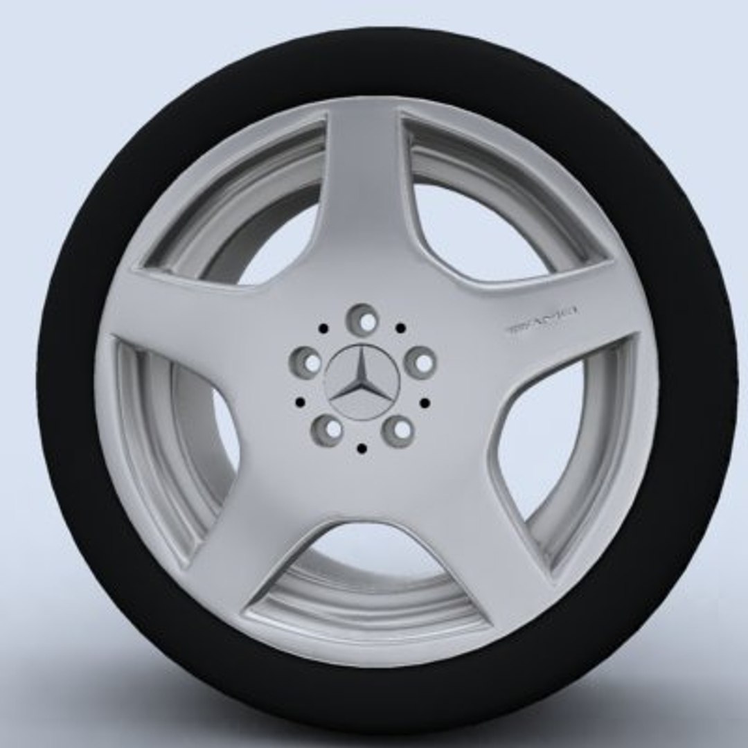 3d Model Amg Wheel Rim