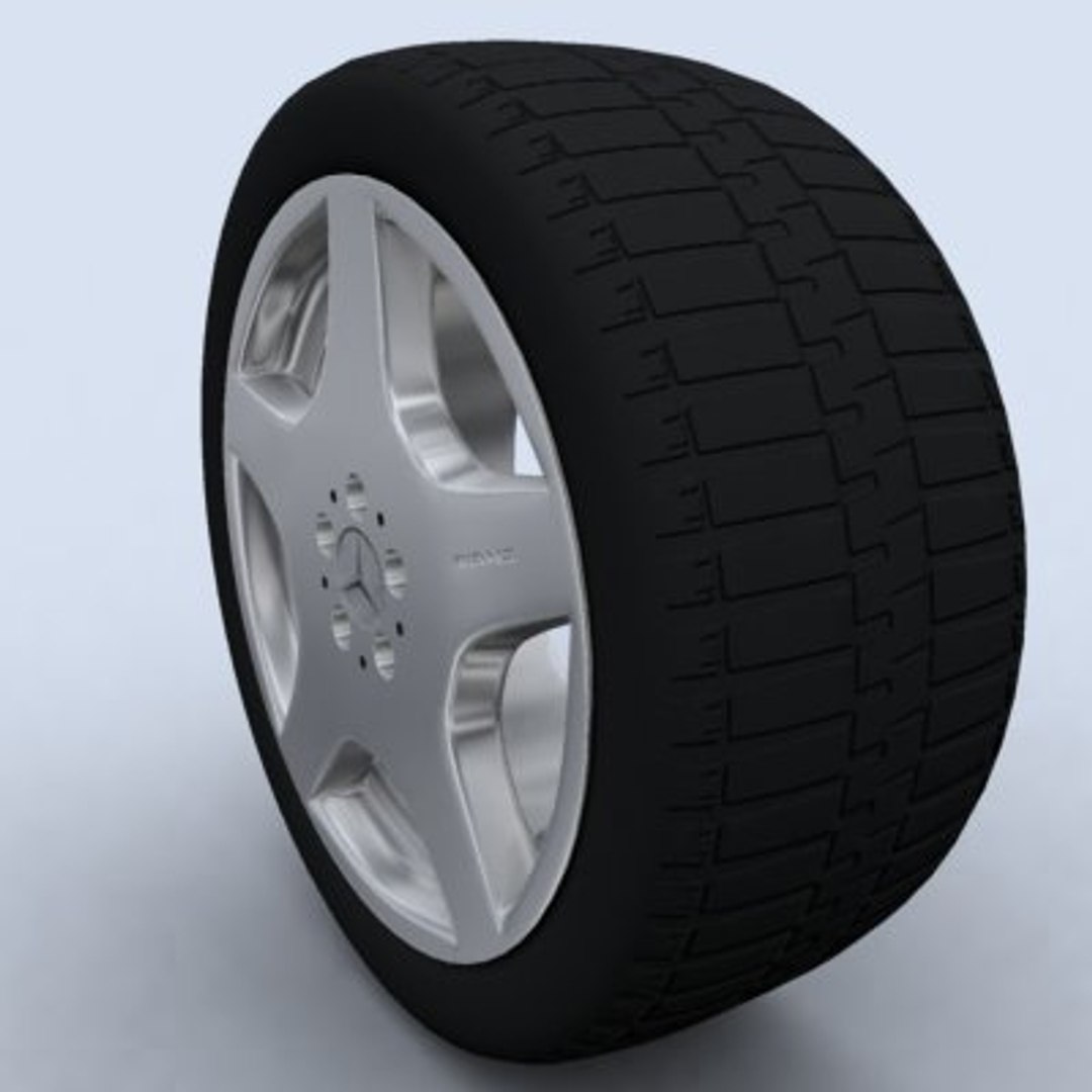 3d Model Amg Wheel Rim
