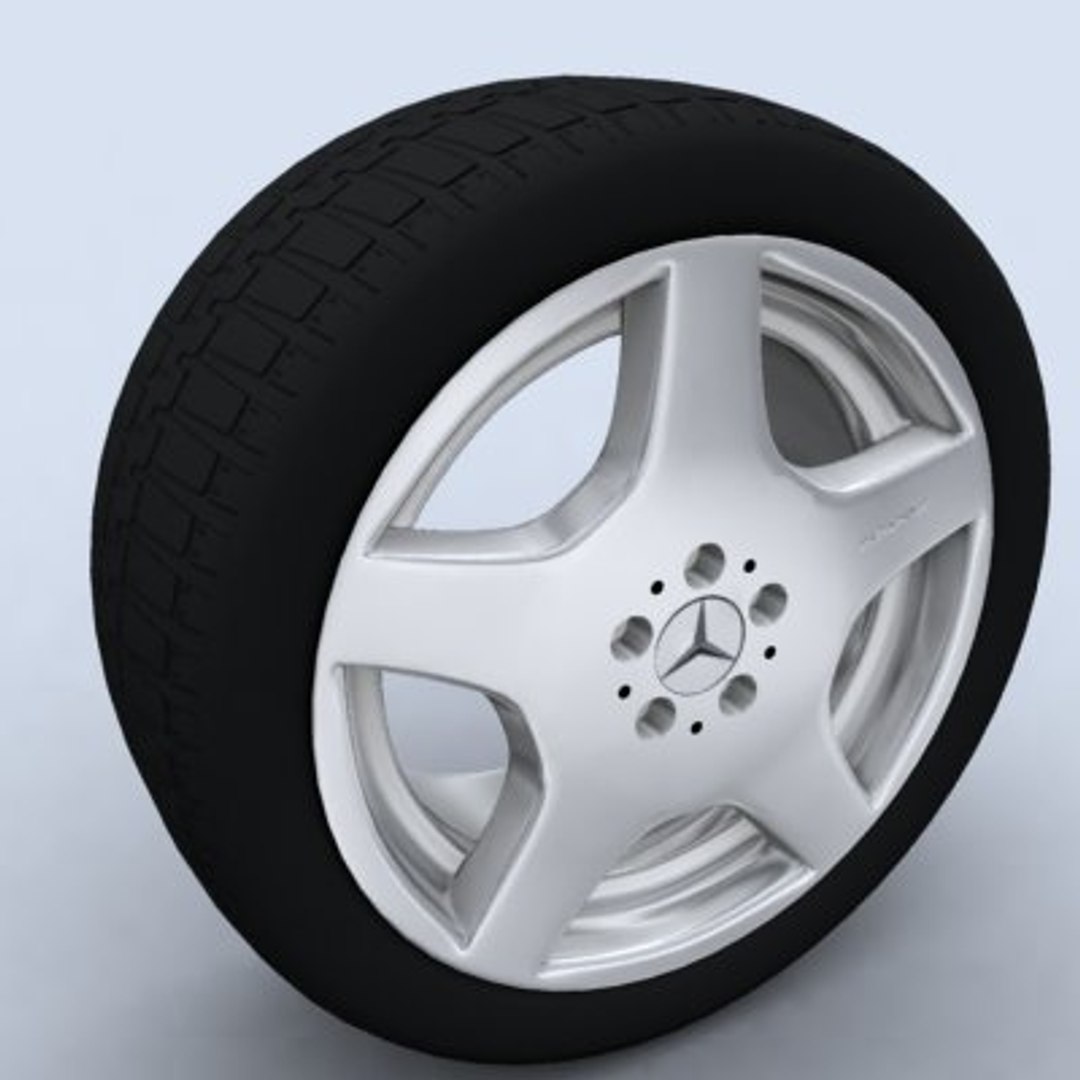 3d Model Amg Wheel Rim