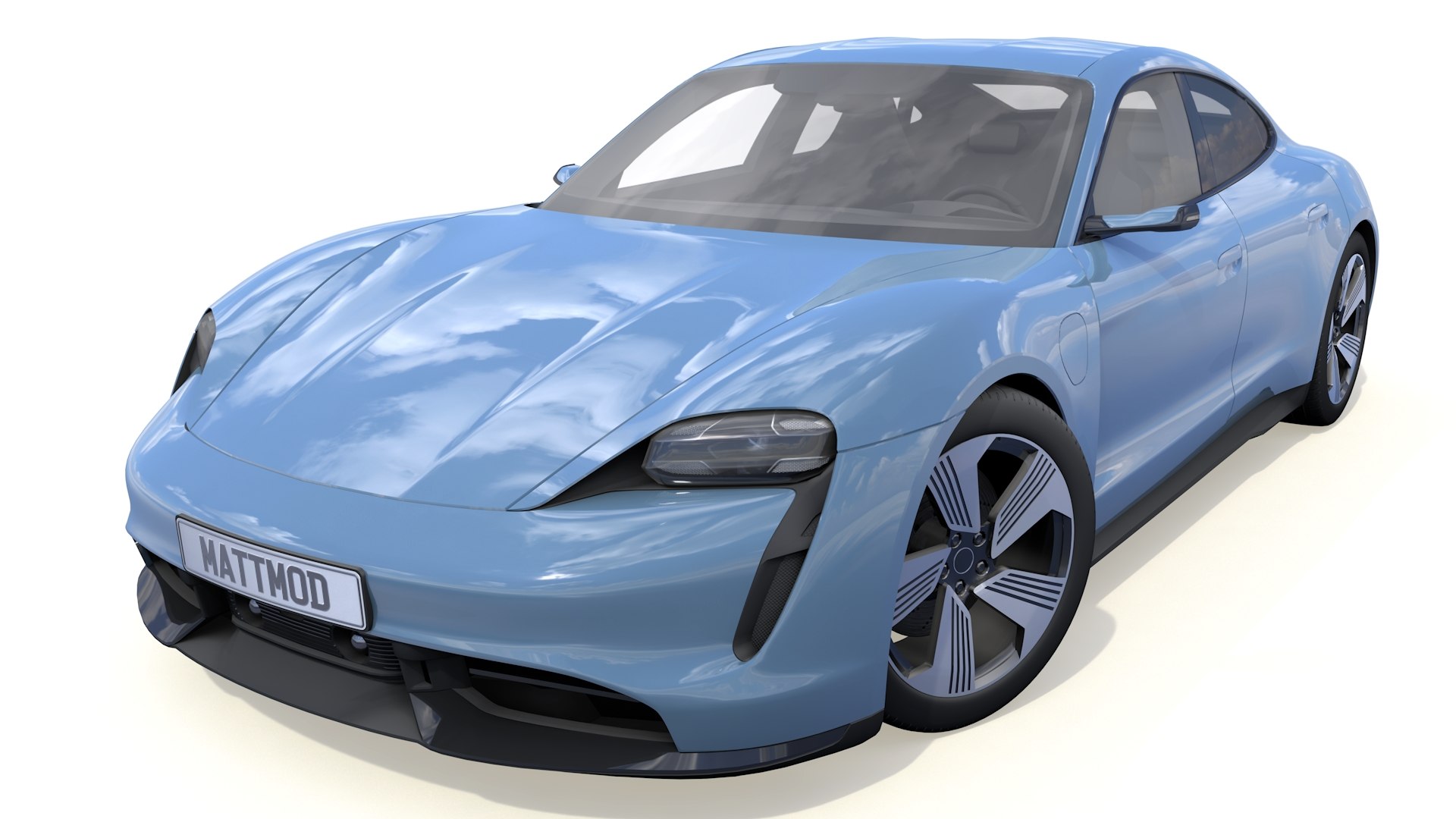 3D Generic EV Sedan - 2 - TurboSquid 2186956