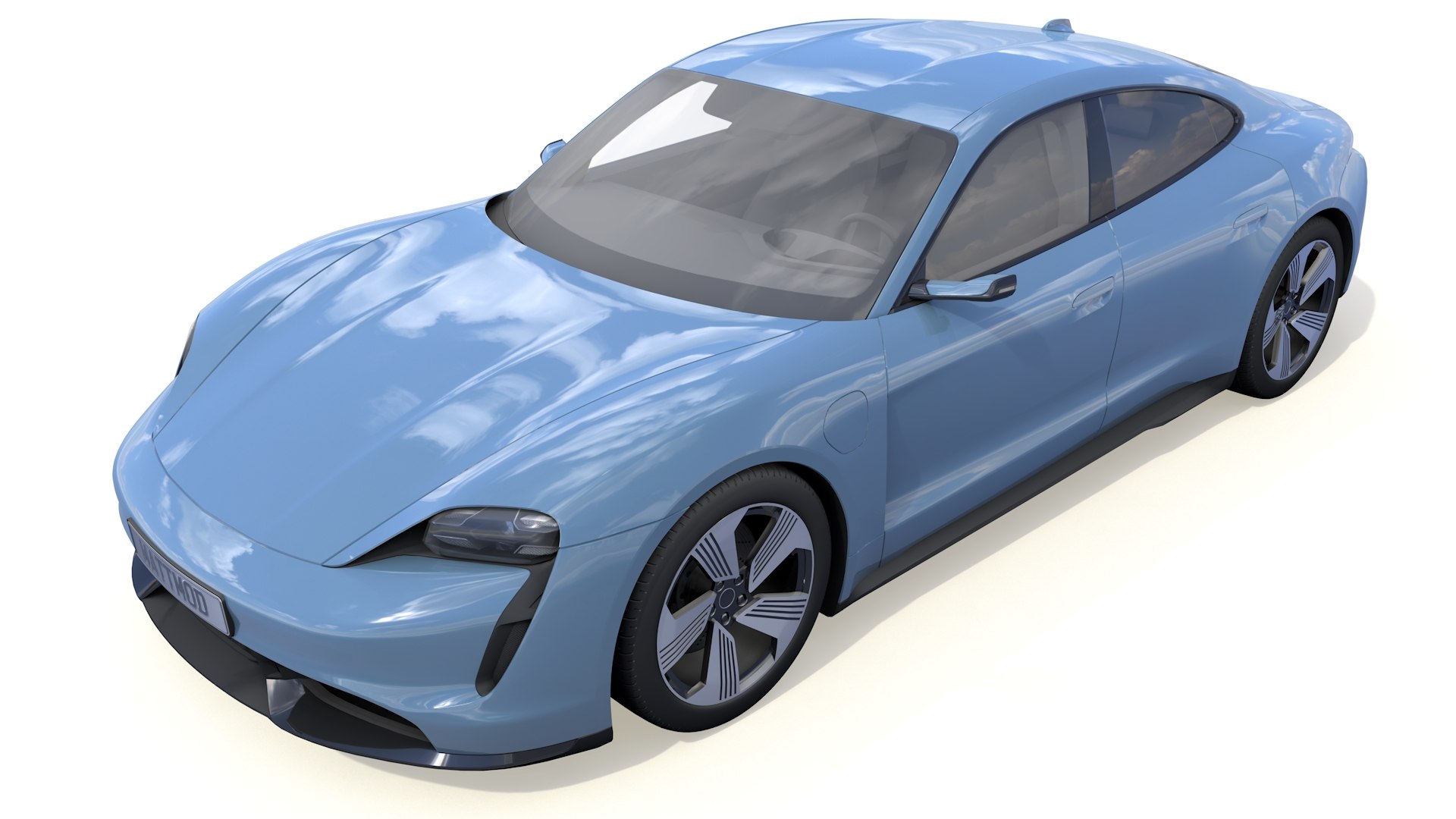 3D Generic EV Sedan - 2 - TurboSquid 2186956