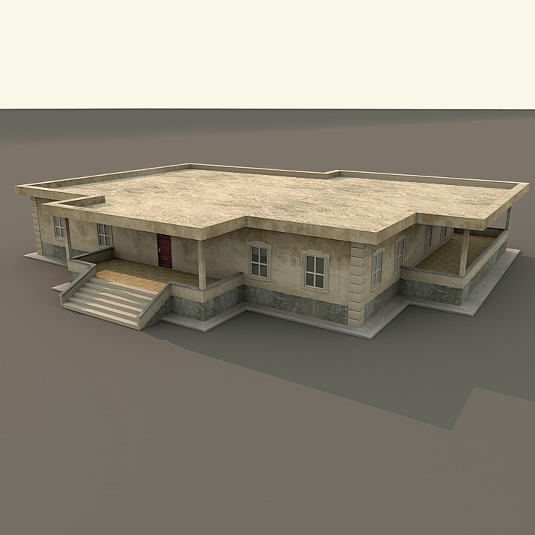 3d House Interior Building Model