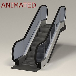 Animated Escalator 3D Models for Download | TurboSquid